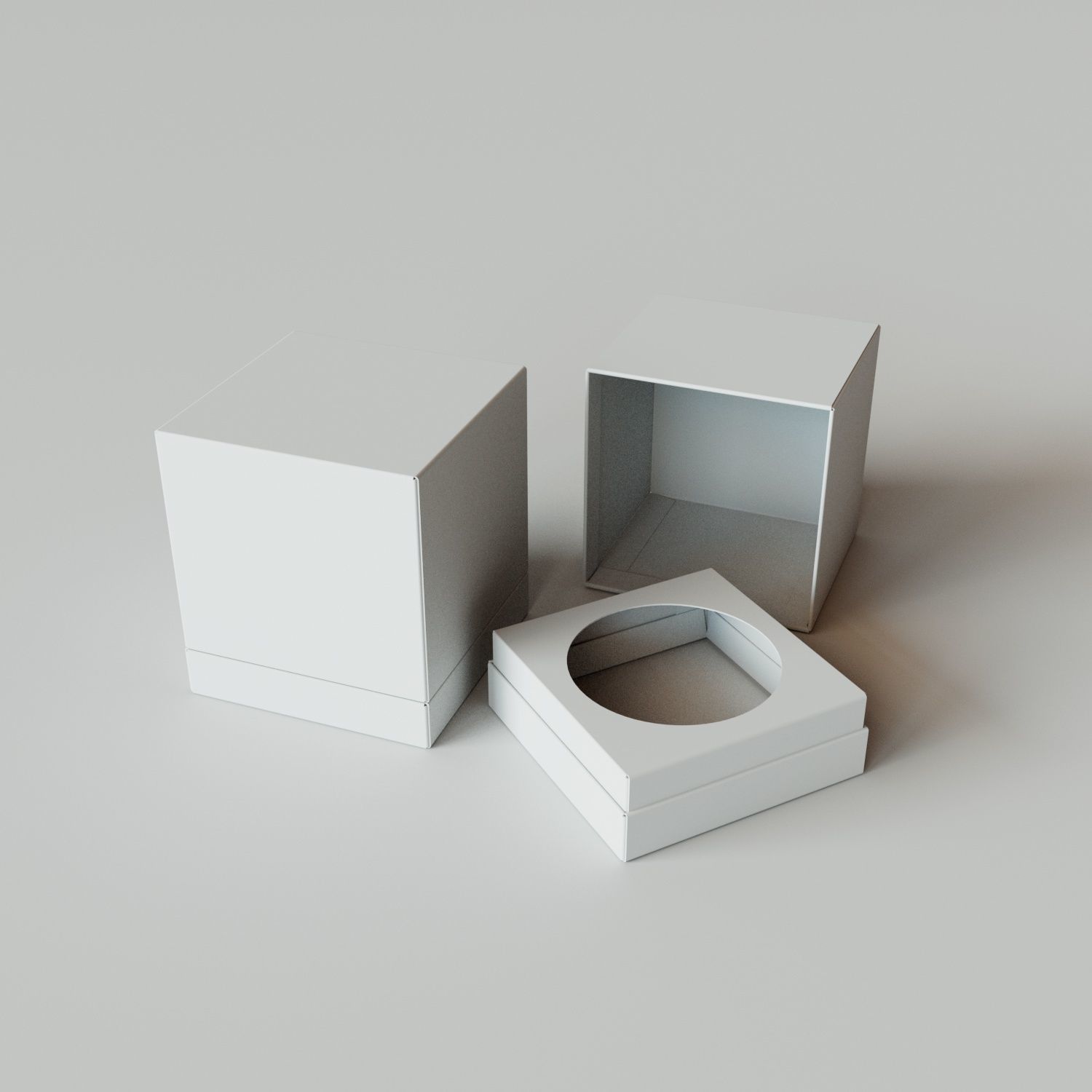 Pedestal Box - Package 3D model 3D model | CGTrader