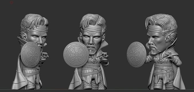 Dr strange printble model 3D model | CGTrader