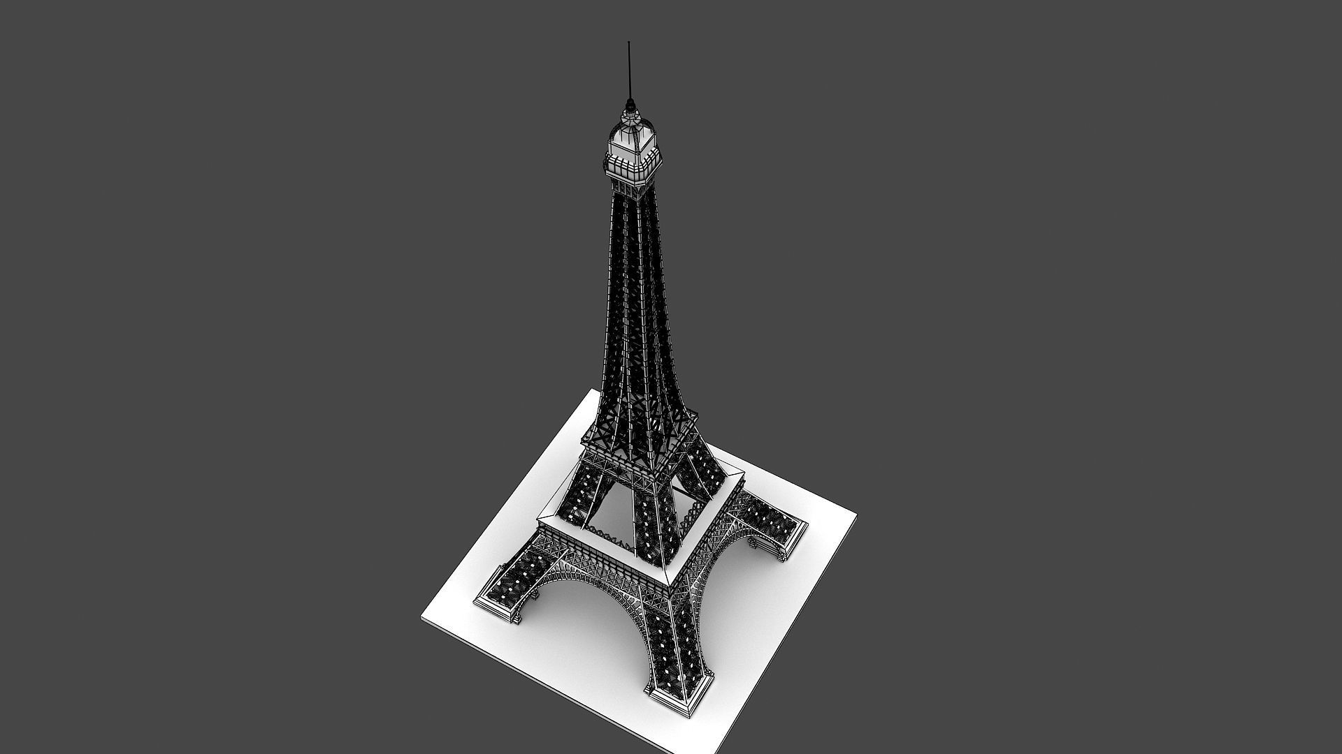 Eiffel Tower France 3D model | CGTrader