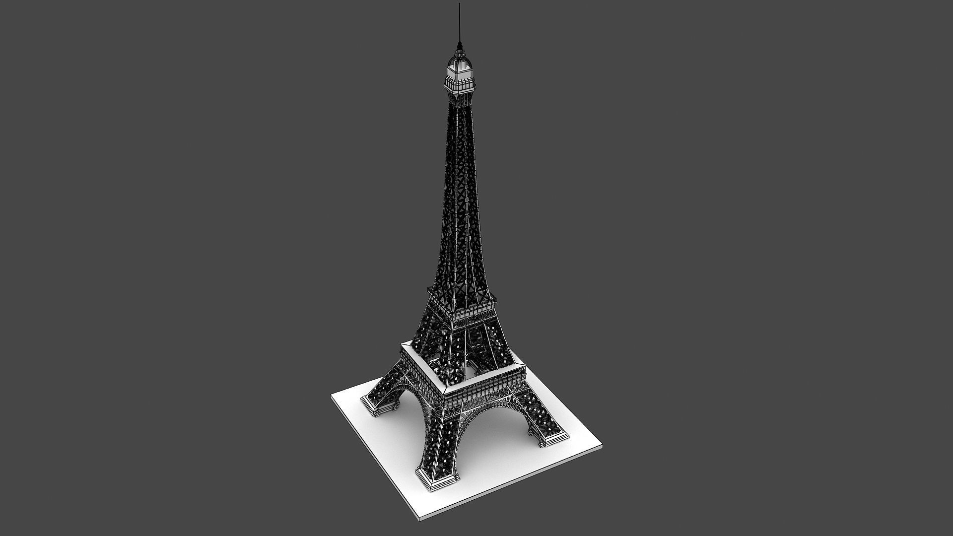 Eiffel Tower France 3D model | CGTrader