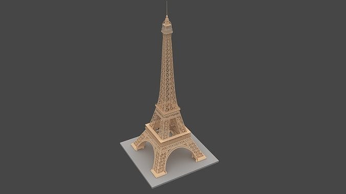 Eiffel Tower France 3D model | CGTrader