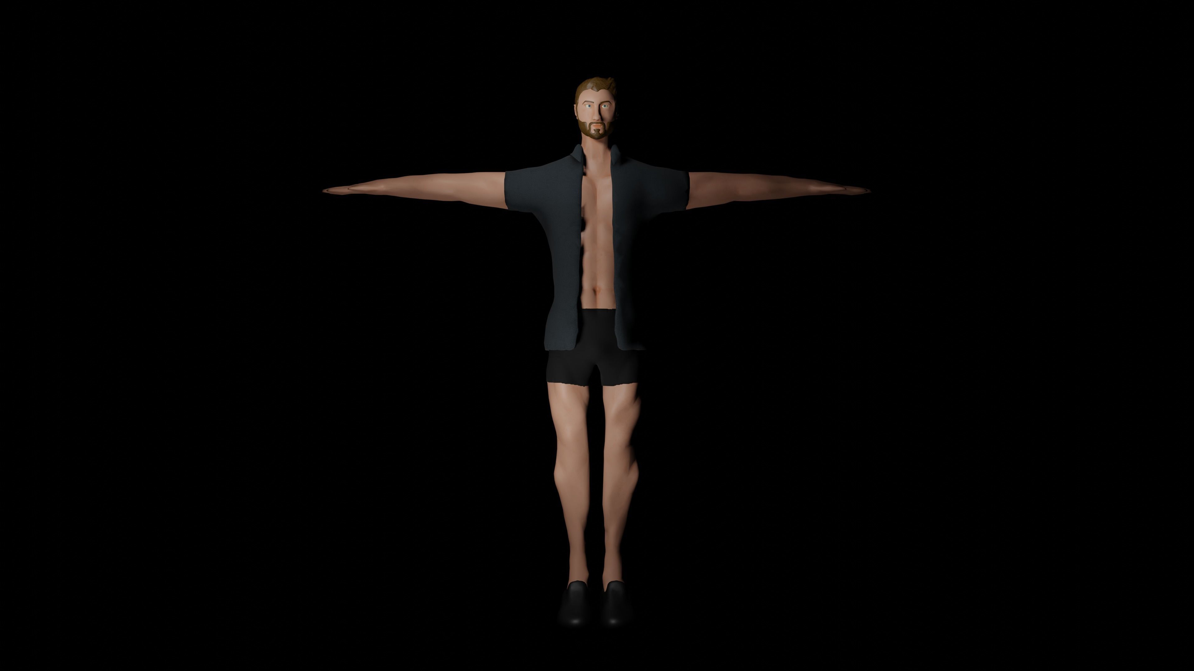3D model male 3d modle VR / AR / low-poly | CGTrader
