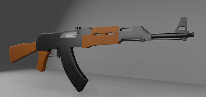 3D model AK-47 VR / AR / low-poly | CGTrader