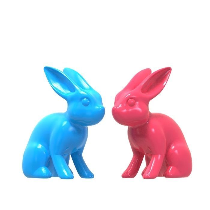 rabbit free 3D model 3D printable | CGTrader