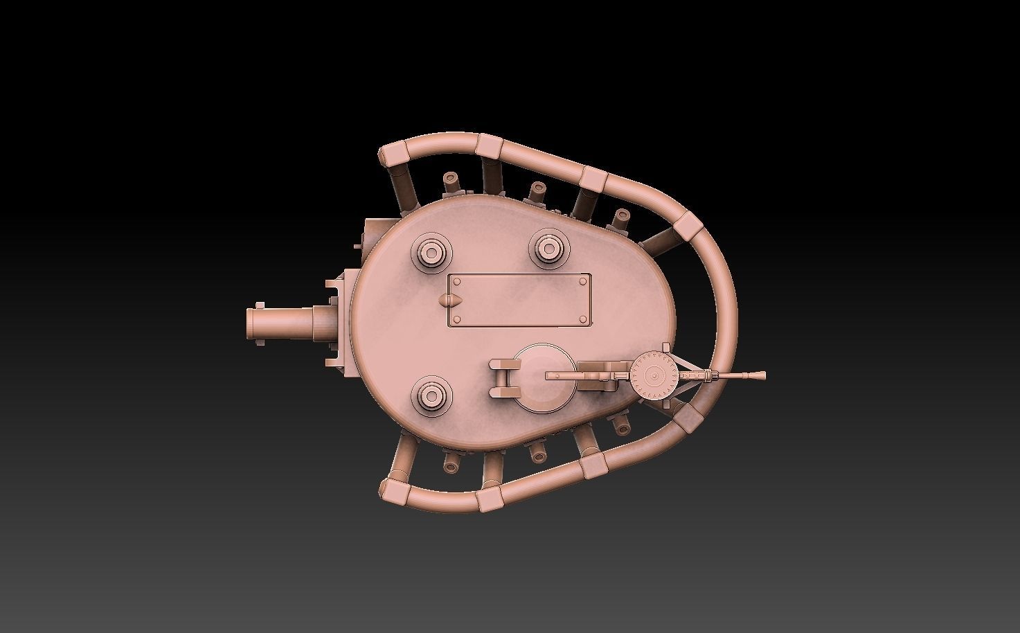 T35 Tank Turrets 3D model 3D printable | CGTrader