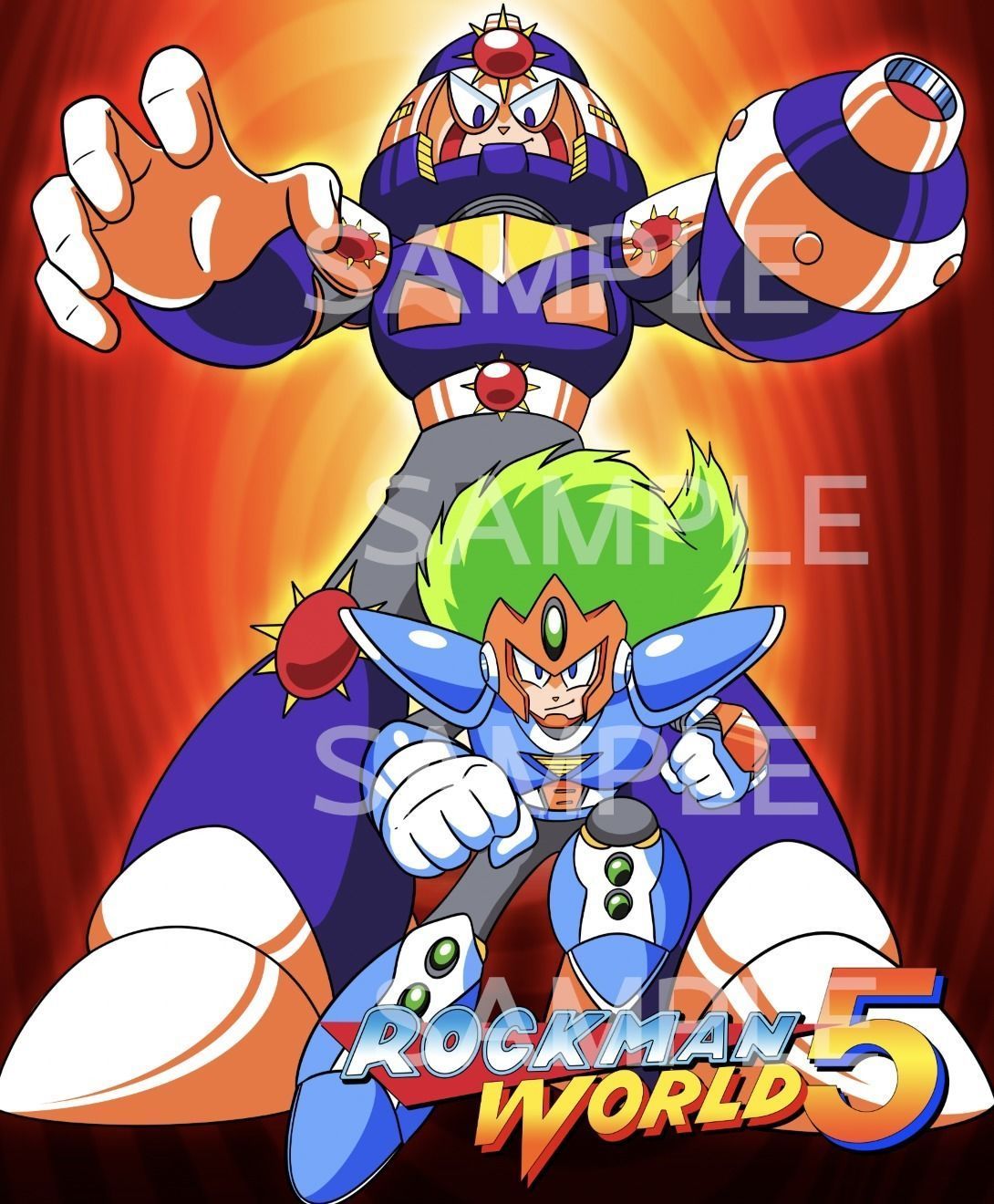 Rockmanworld5 MegaMan 3D model | CGTrader