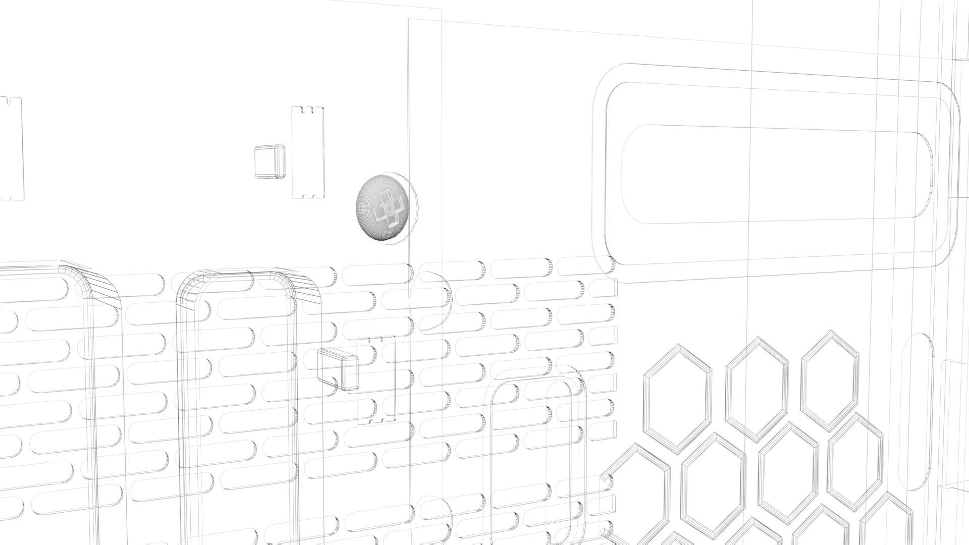 Full Open PC Case 3D model | CGTrader