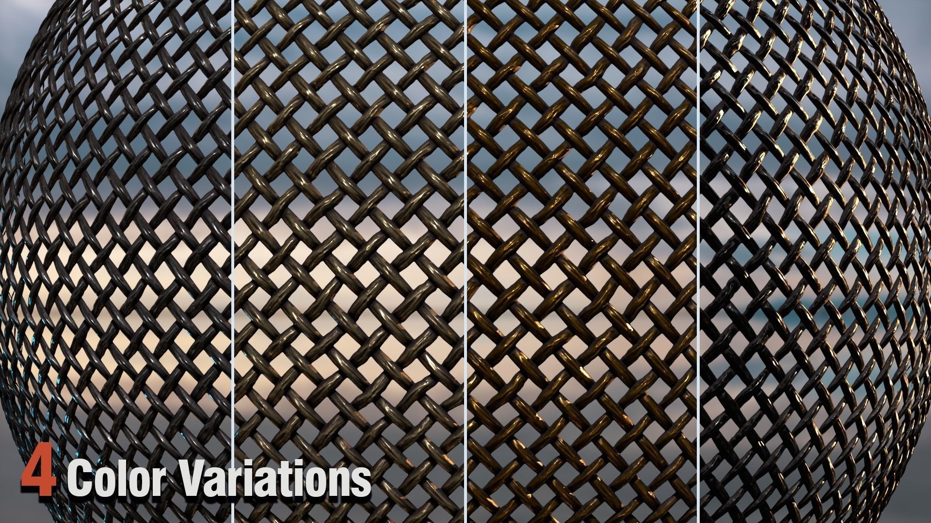 10 Wire Fence Textures -SBSAR Texture | CGTrader