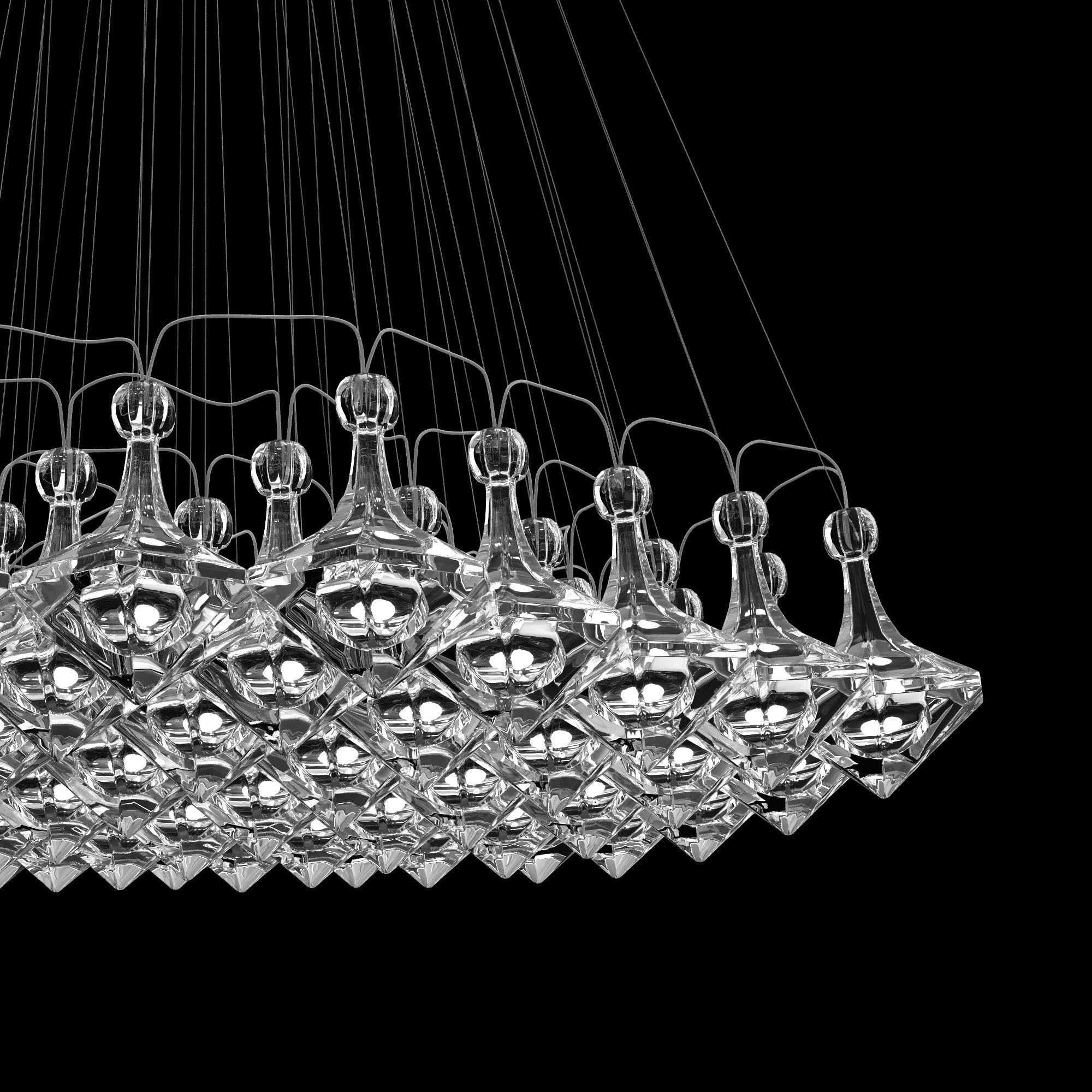 Facet Pendant Cluster 3D model | CGTrader