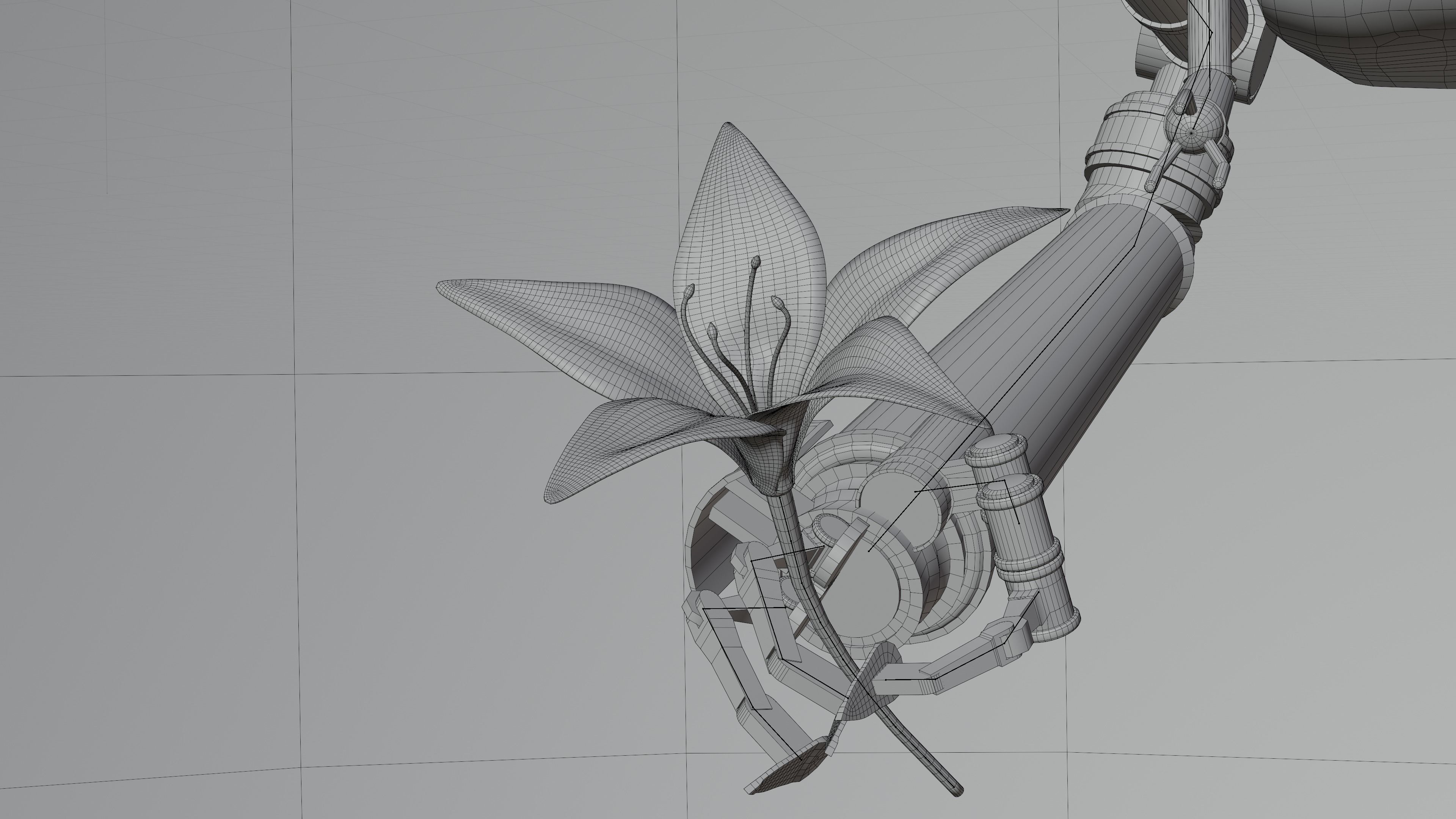 POD 042 and Lunar Tear 3D Model Nier Automata 3D model rigged | CGTrader