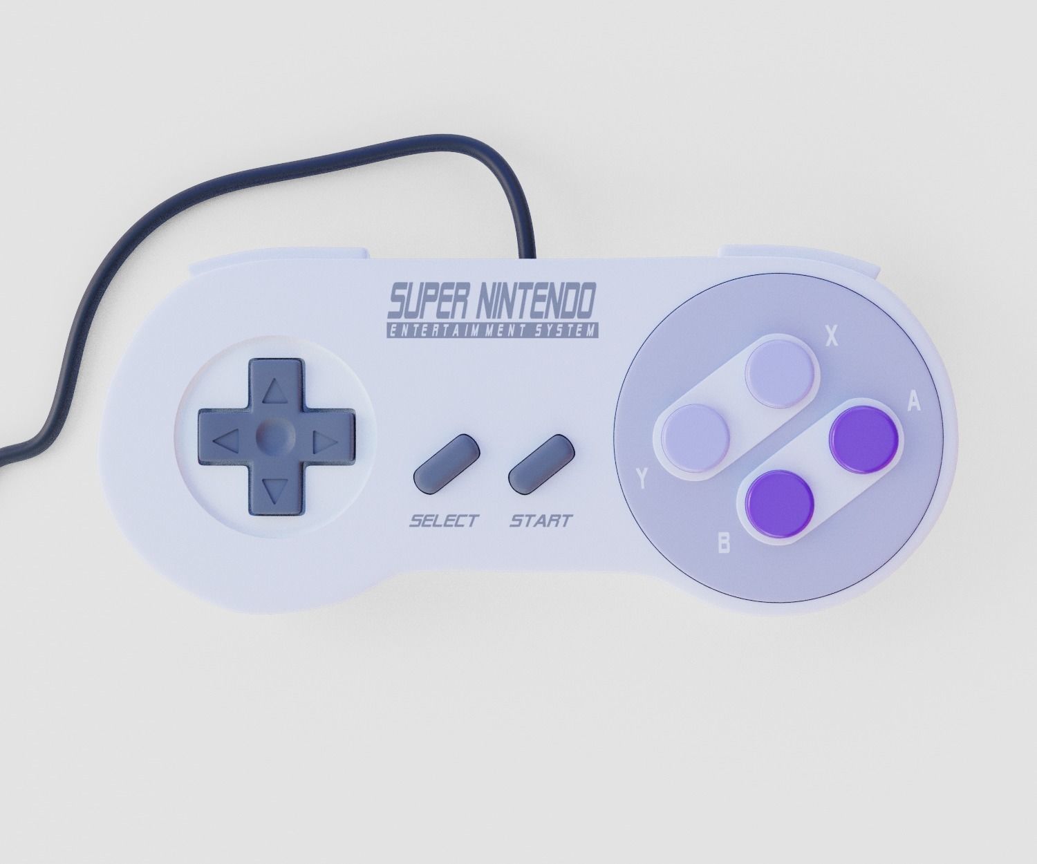 Nintendo controller 3D Model 3D model | CGTrader