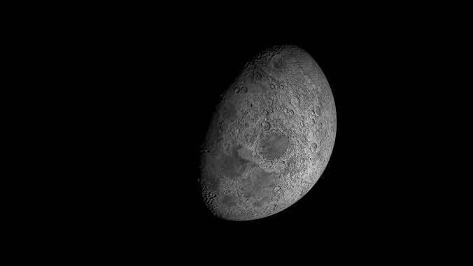 Moon Planet 3D model | CGTrader