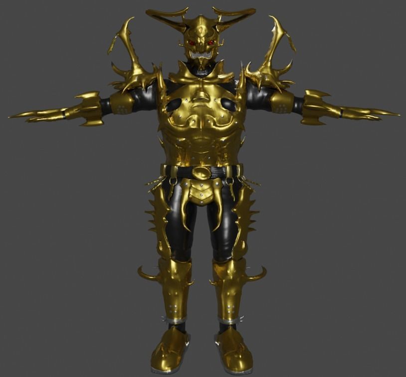 Giraffa Undead 3D model | CGTrader