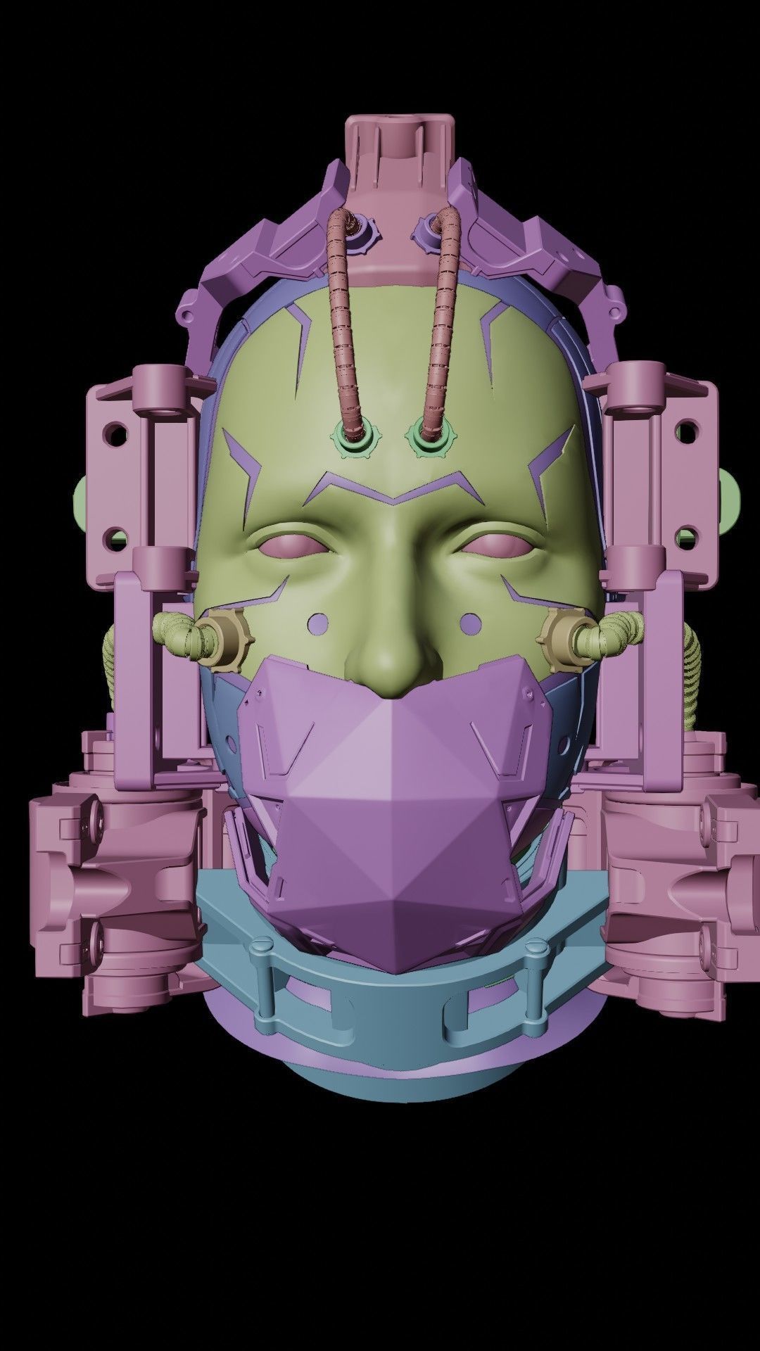 Sci-fi Character Cyborg 003 3D model | CGTrader