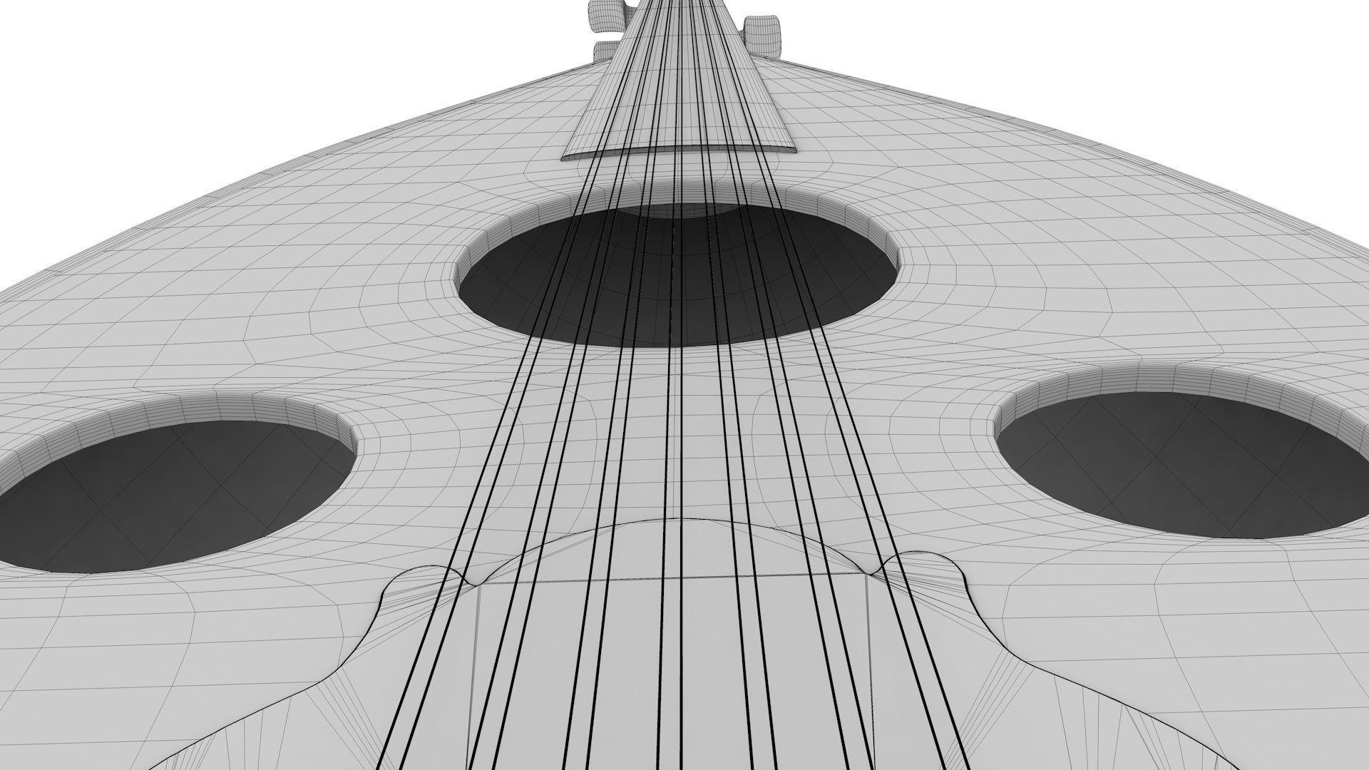 Oud Musical Instrument 3D model | CGTrader