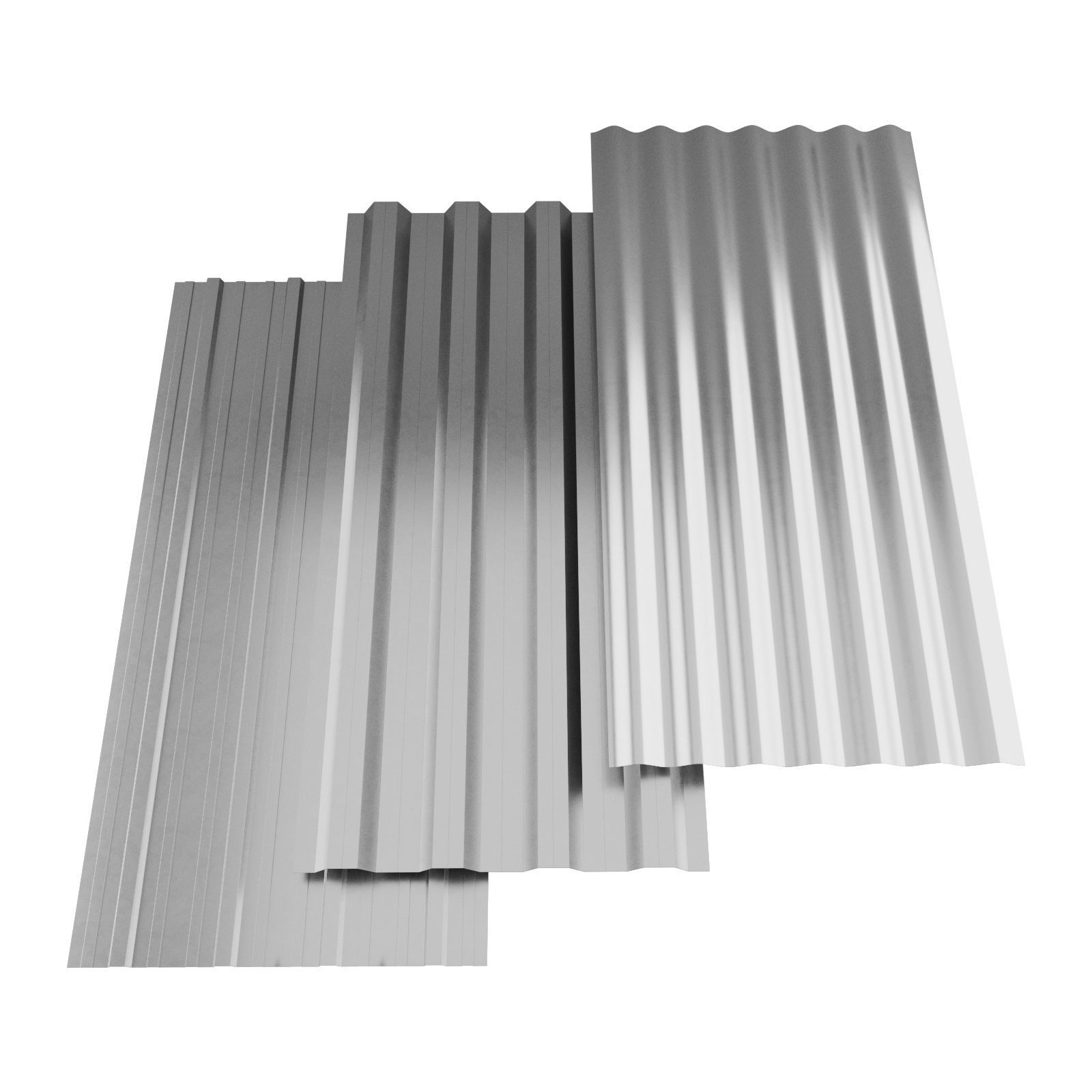 Galvanized iron sheet GI Sheet 3D model | CGTrader
