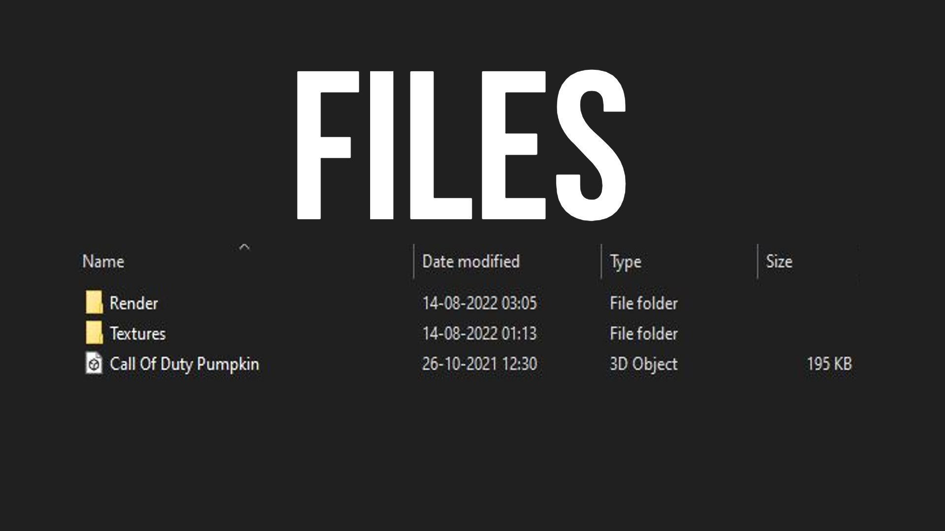 Call Of Duty Pumpkin face 3D model | CGTrader