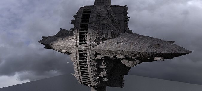 Aztec Temple ship 1 3D model | CGTrader