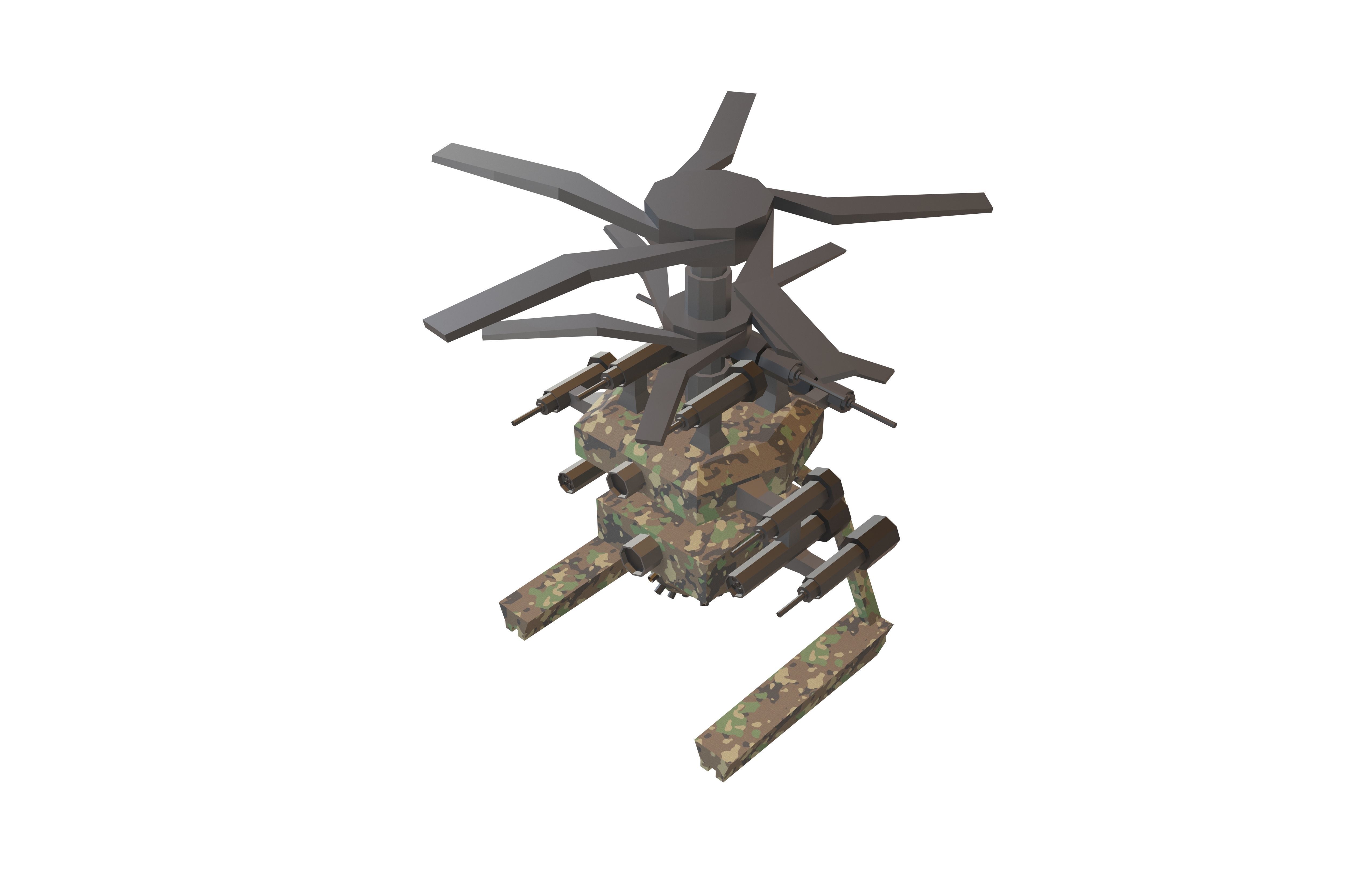 3D model Cartoon Wepon Drone V2 003 VR / AR / low-poly | CGTrader