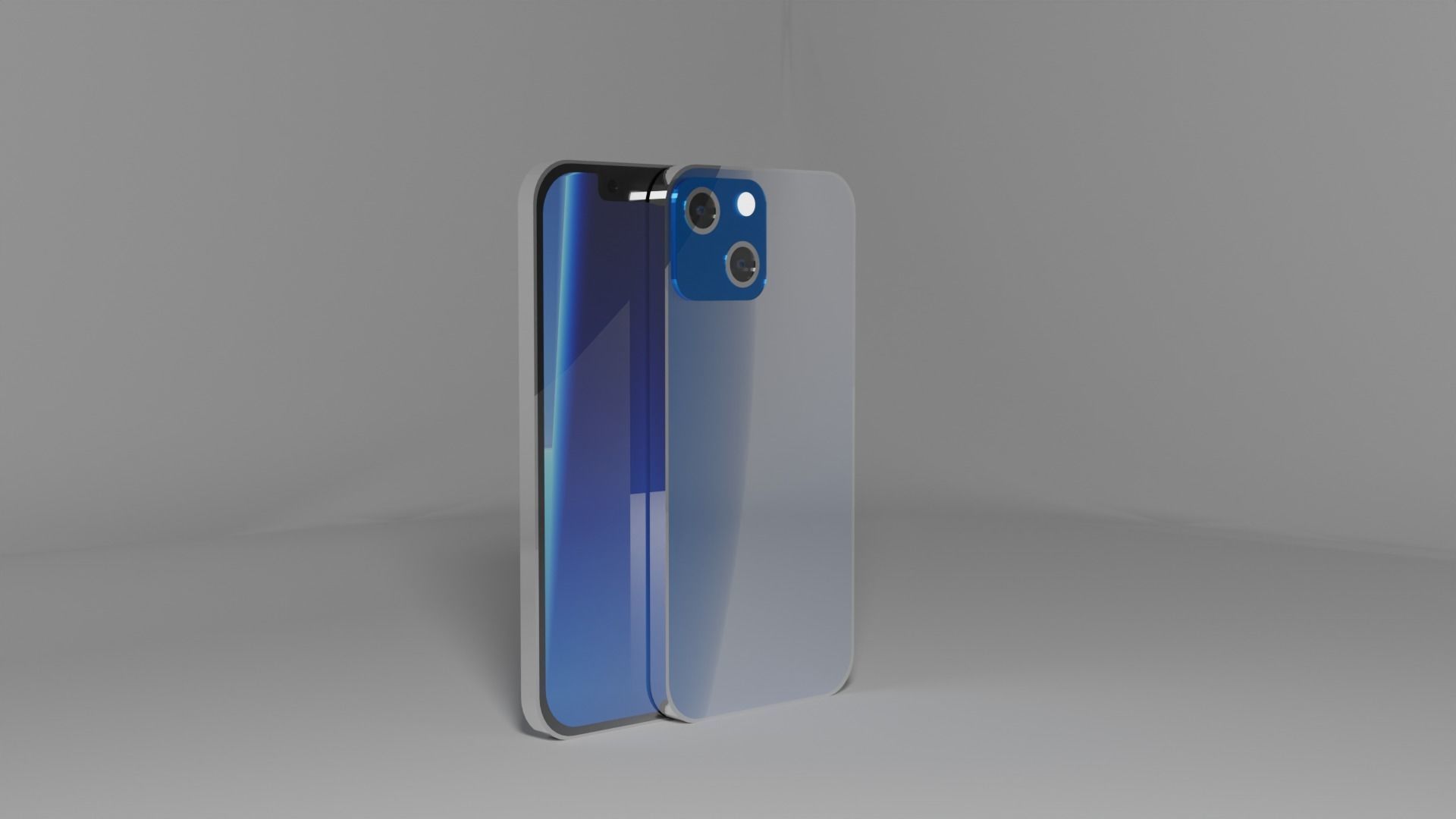 iphone 13 mini whithout logo 3D model | CGTrader