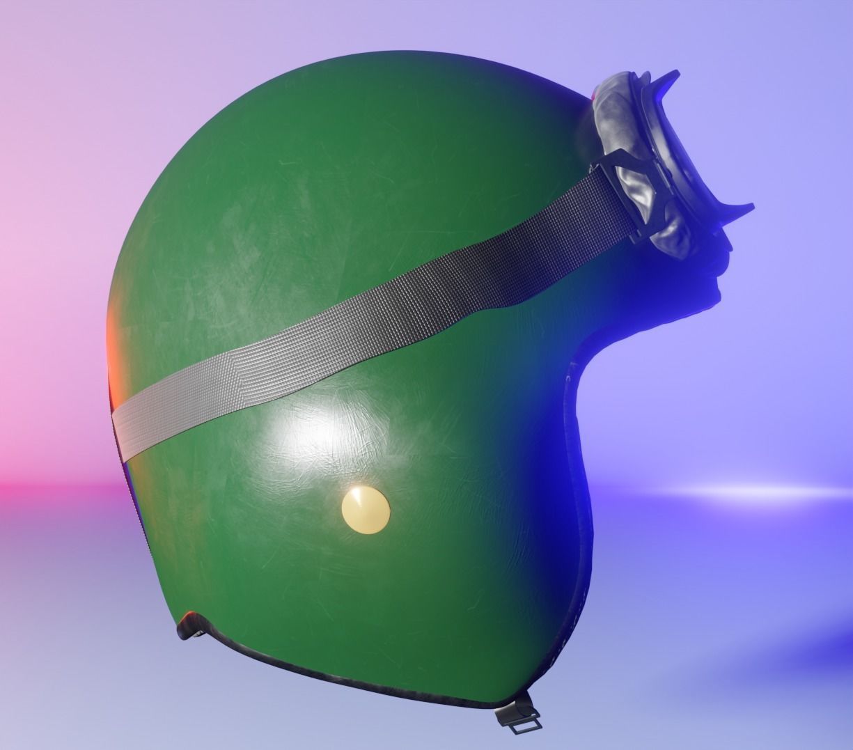 Pilot Helmet 3D model | CGTrader