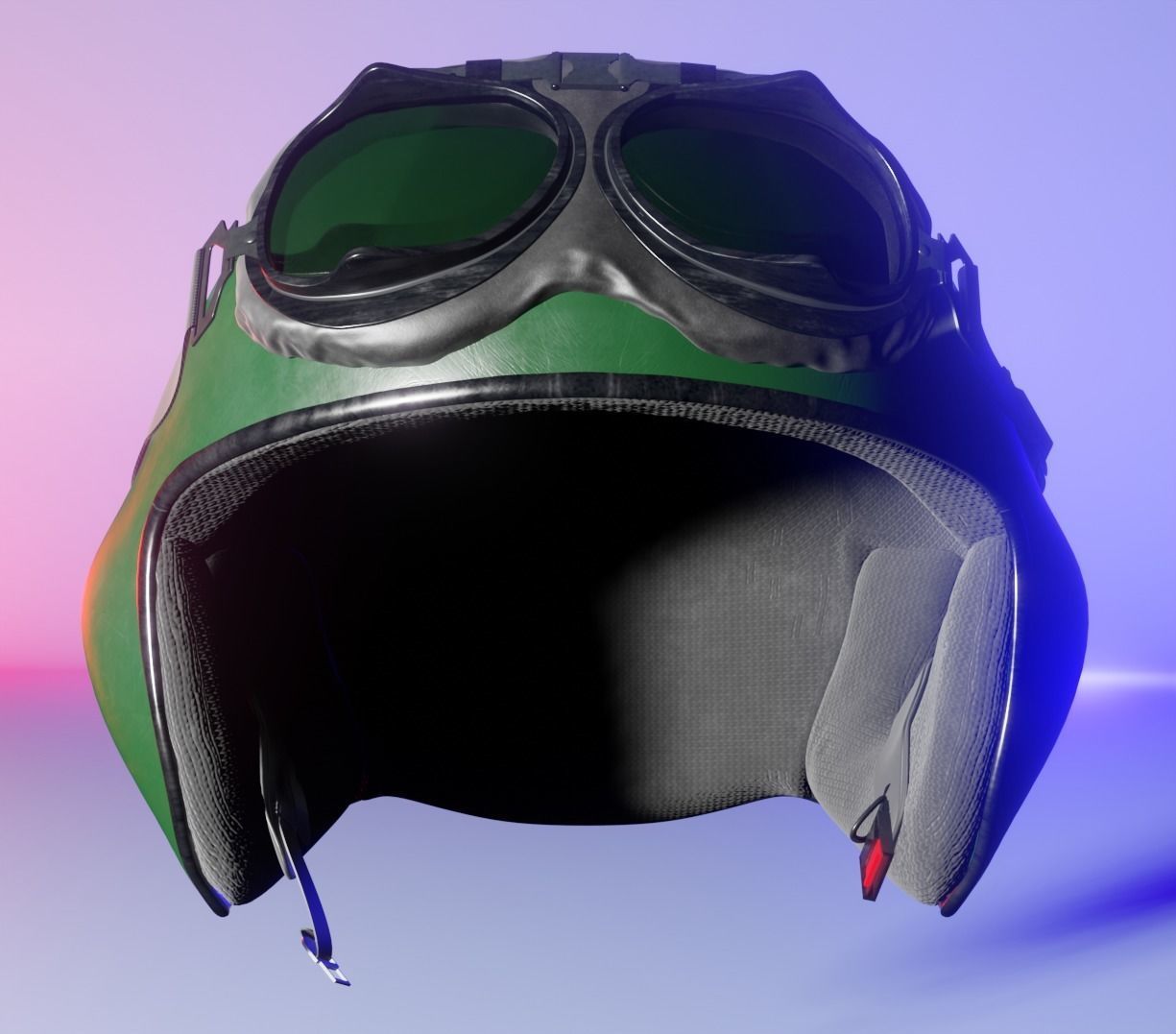 Pilot Helmet 3D model | CGTrader