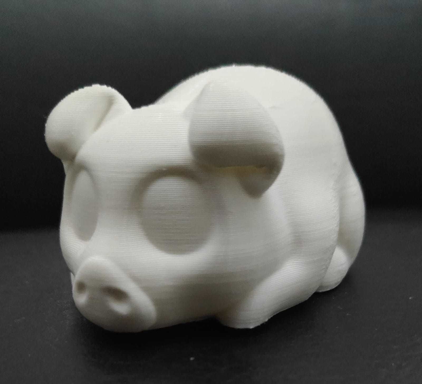 Lying Pig 3D model 3D printable | CGTrader