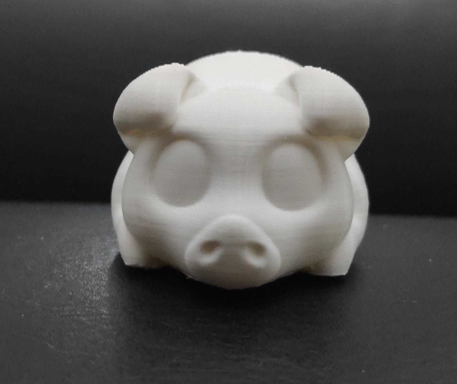 Lying Pig 3D model 3D printable | CGTrader