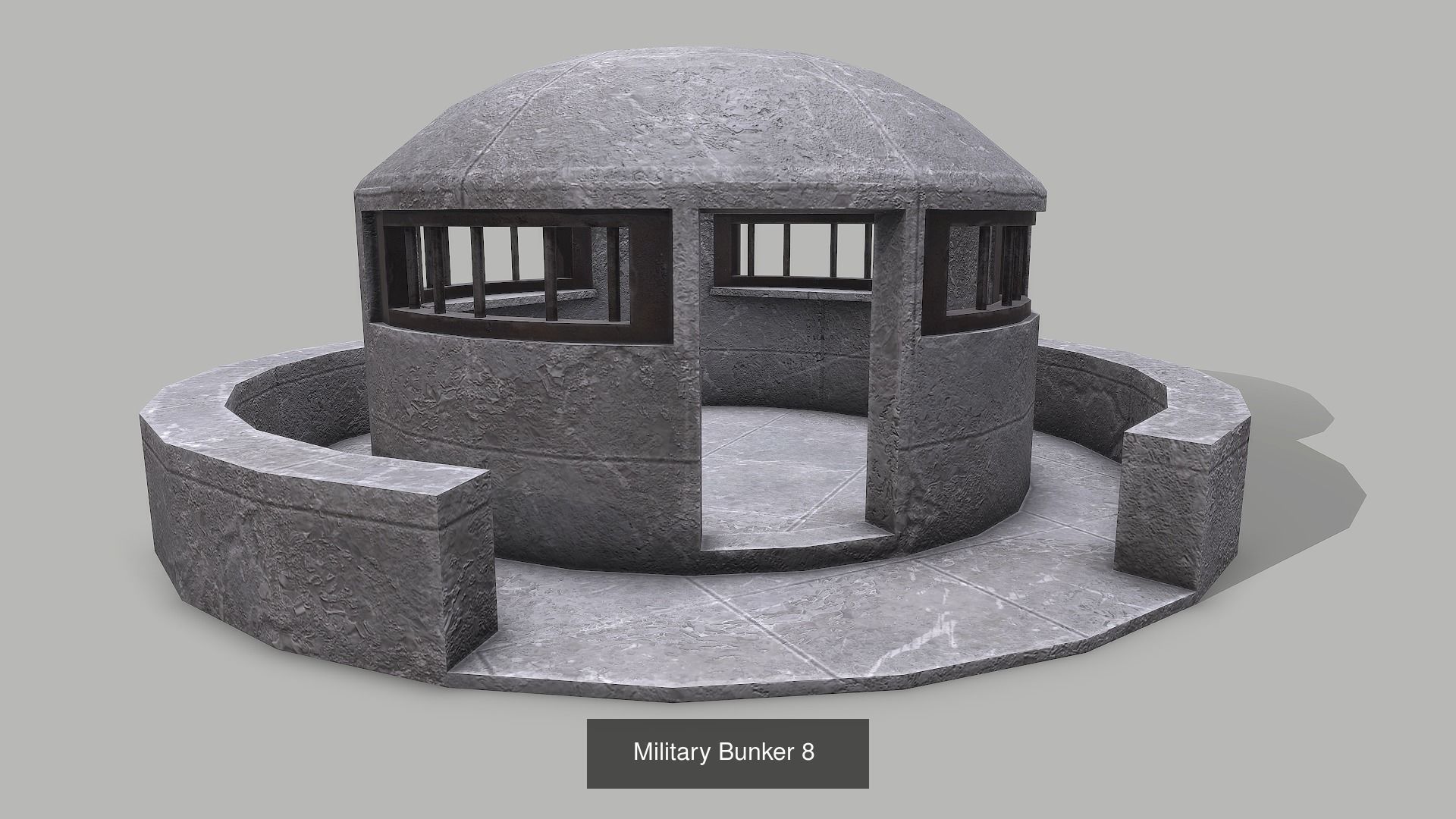 Military Bunker Collection | CGTrader