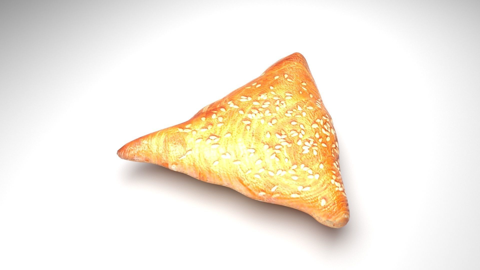 Samosa 3D model | CGTrader