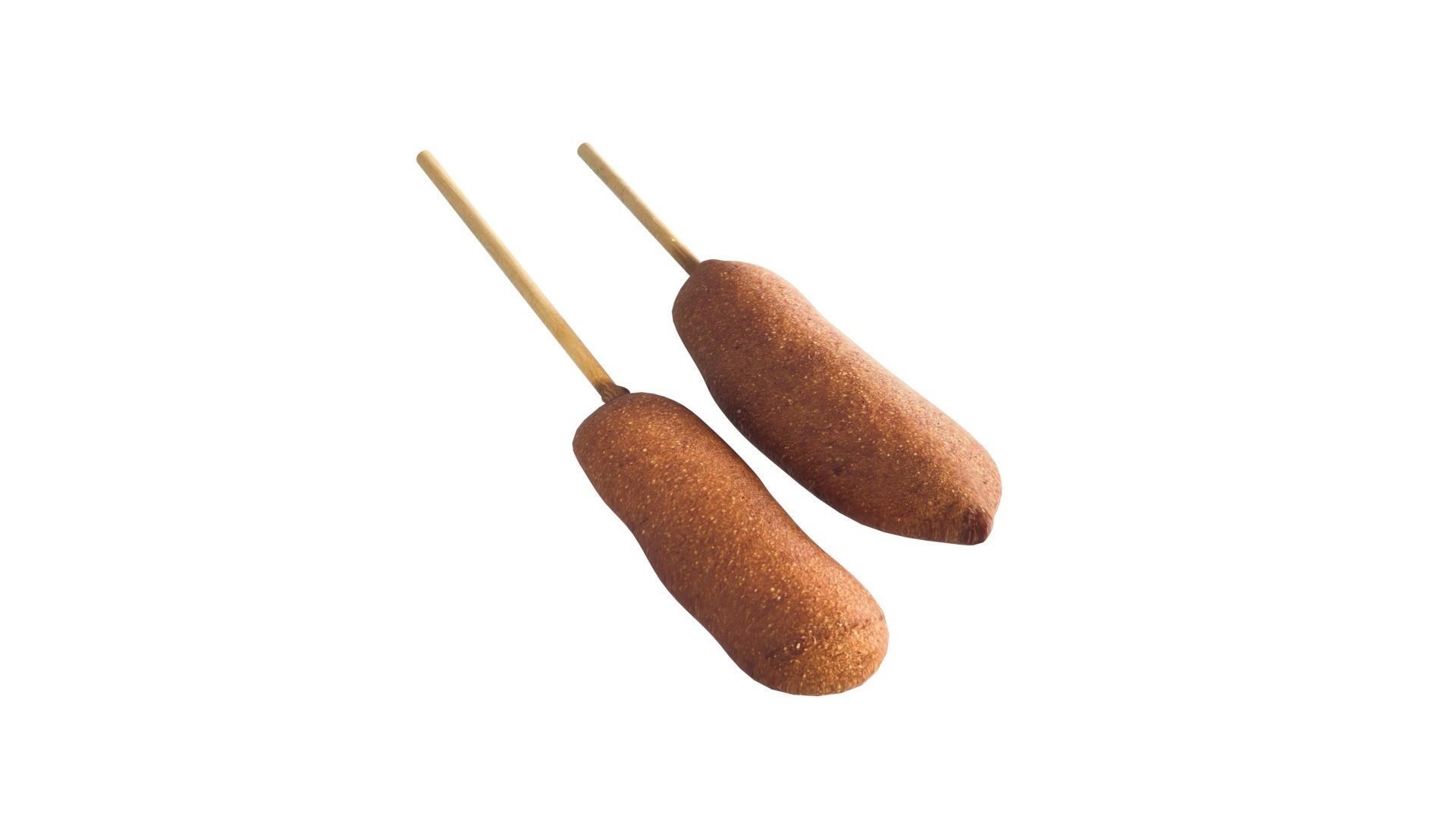 Corn Dog 3D model | CGTrader