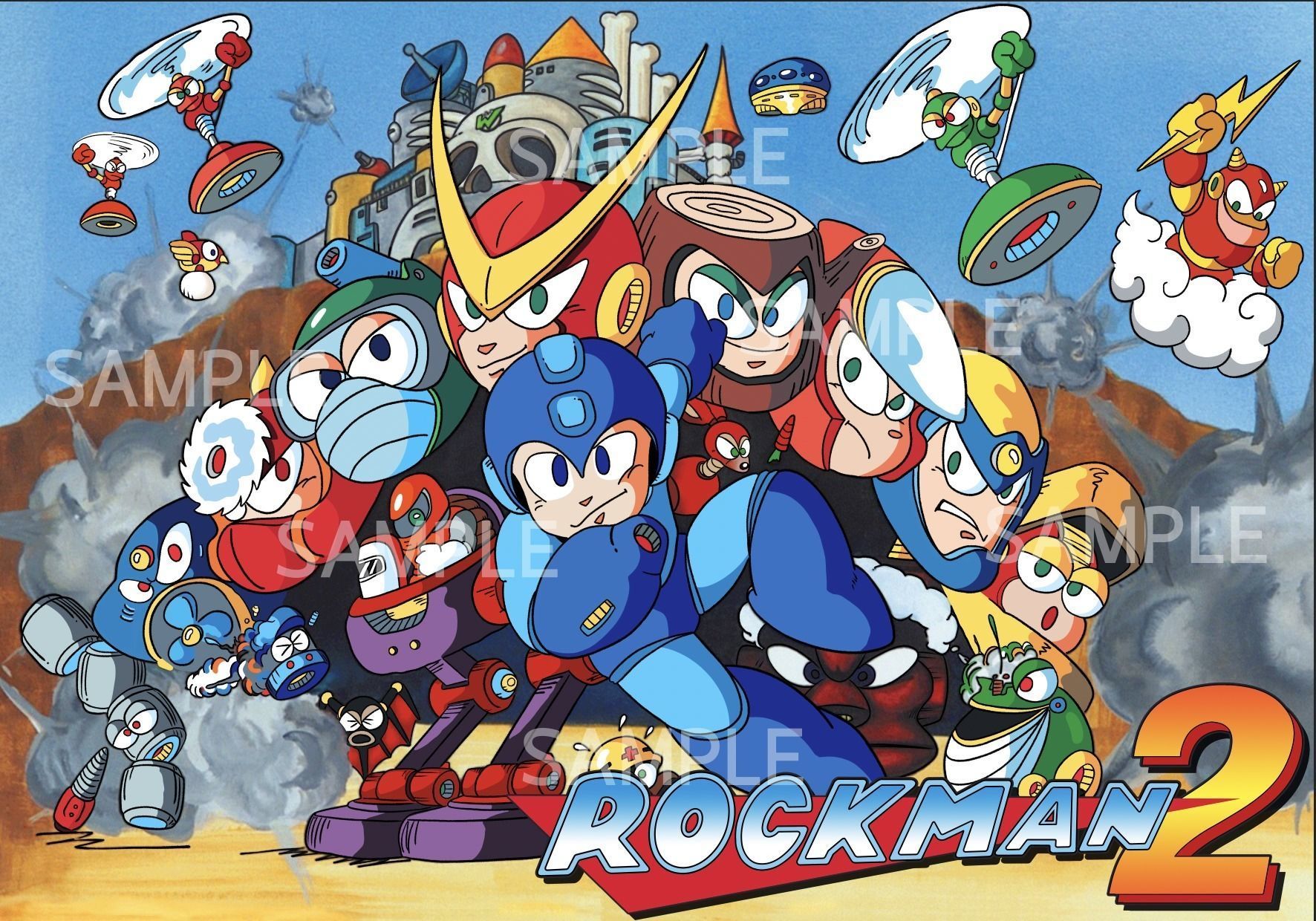 Rockman2 Megaman Hi Quality 3D model | CGTrader