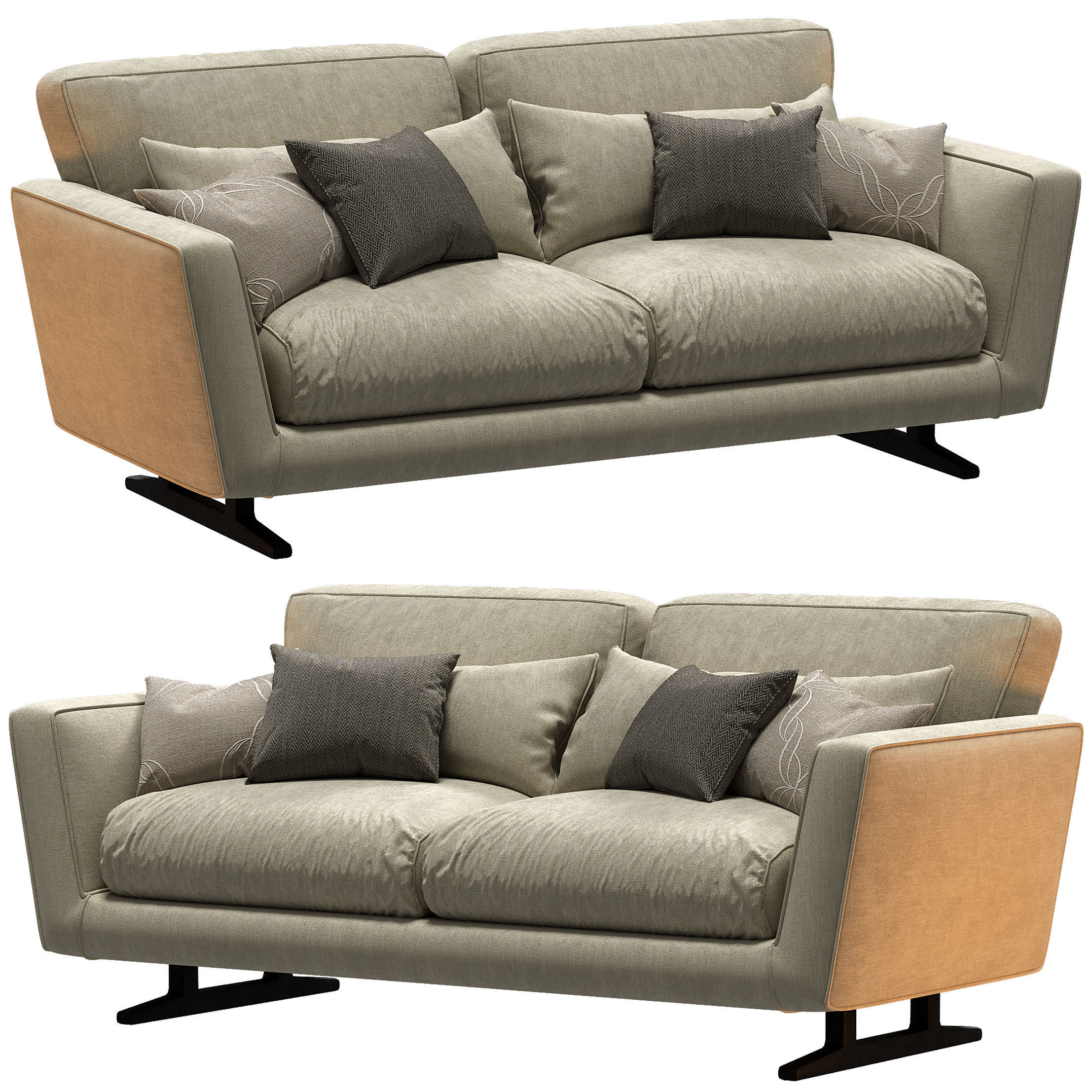 Modulny Divan Mizar 3D model | CGTrader