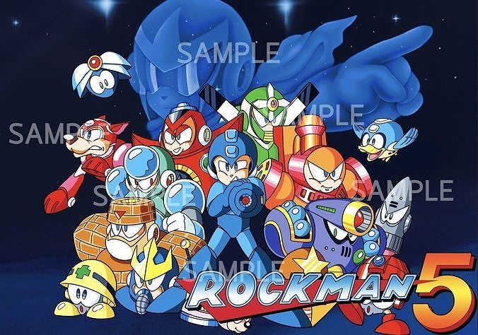 Rockman5 Megaman Hi Quality 3D model | CGTrader