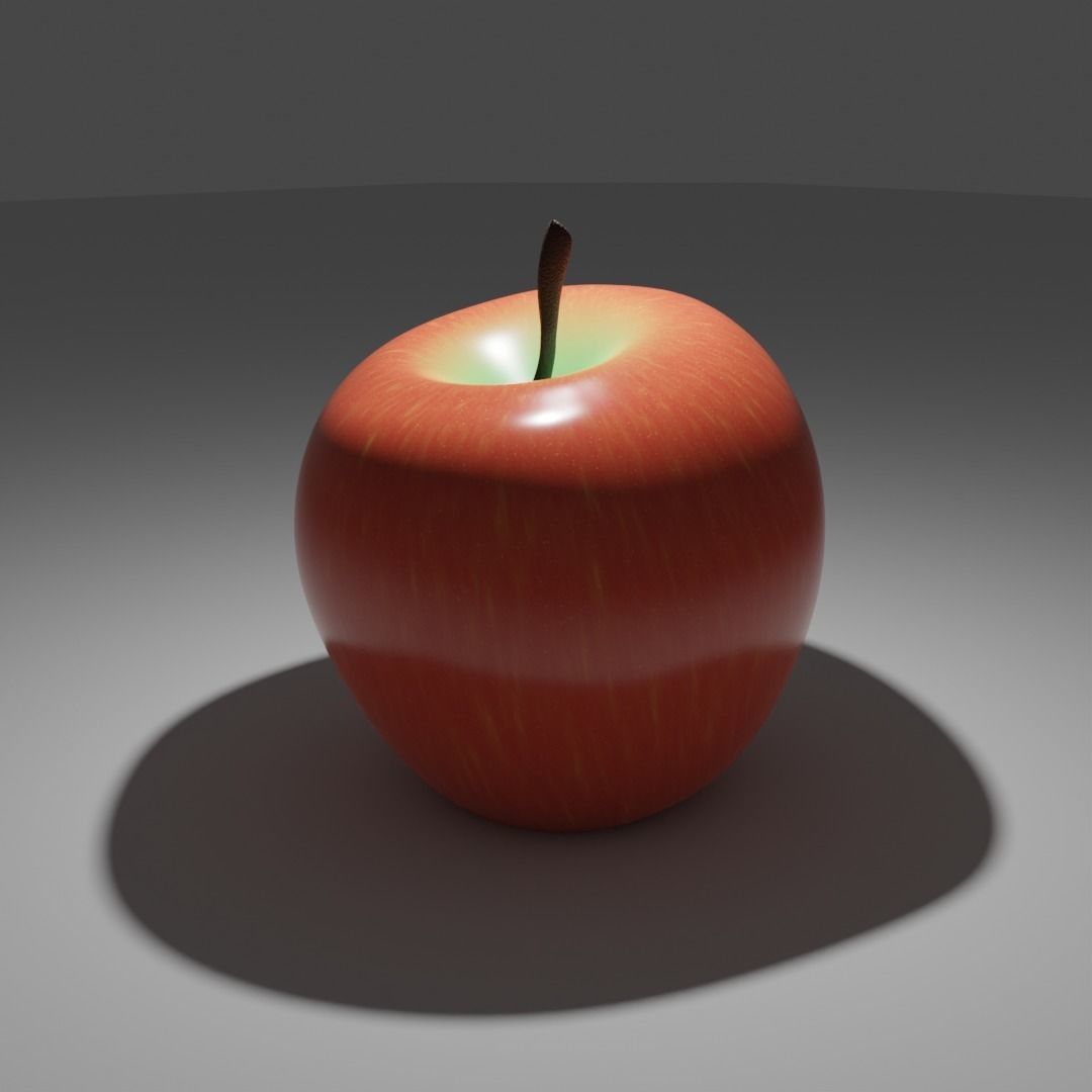 Apple 3D model | CGTrader
