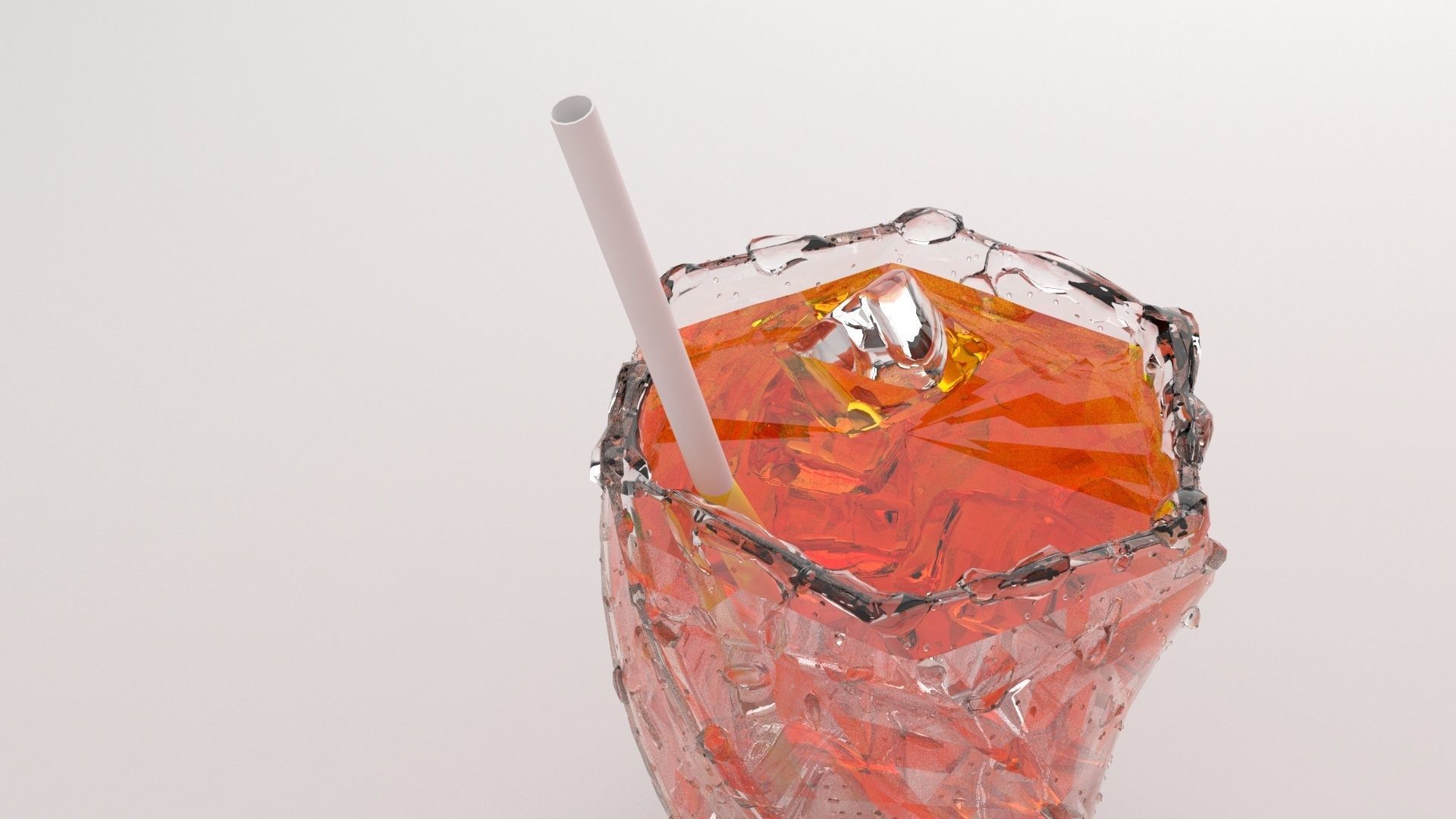 Iced Tea 3D model | CGTrader