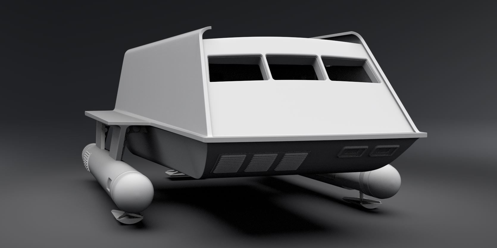 Shuttlecraft Galileo Scale model 3D model 3D printable | CGTrader
