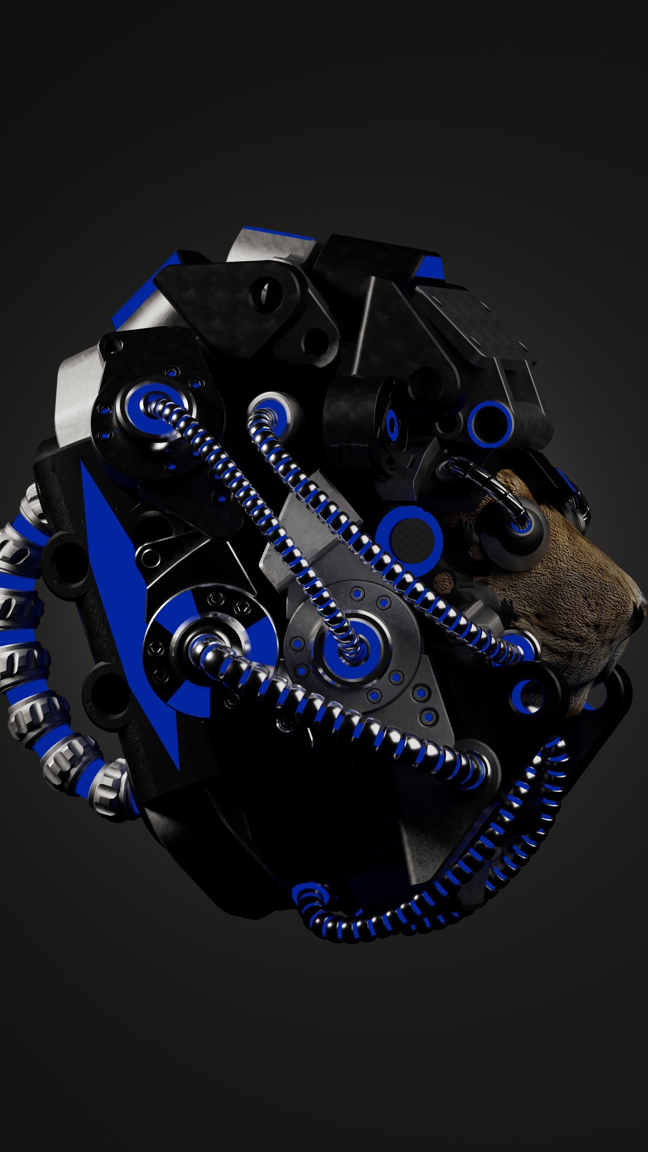 Sci-fi Character Cyborg 004 3D model | CGTrader