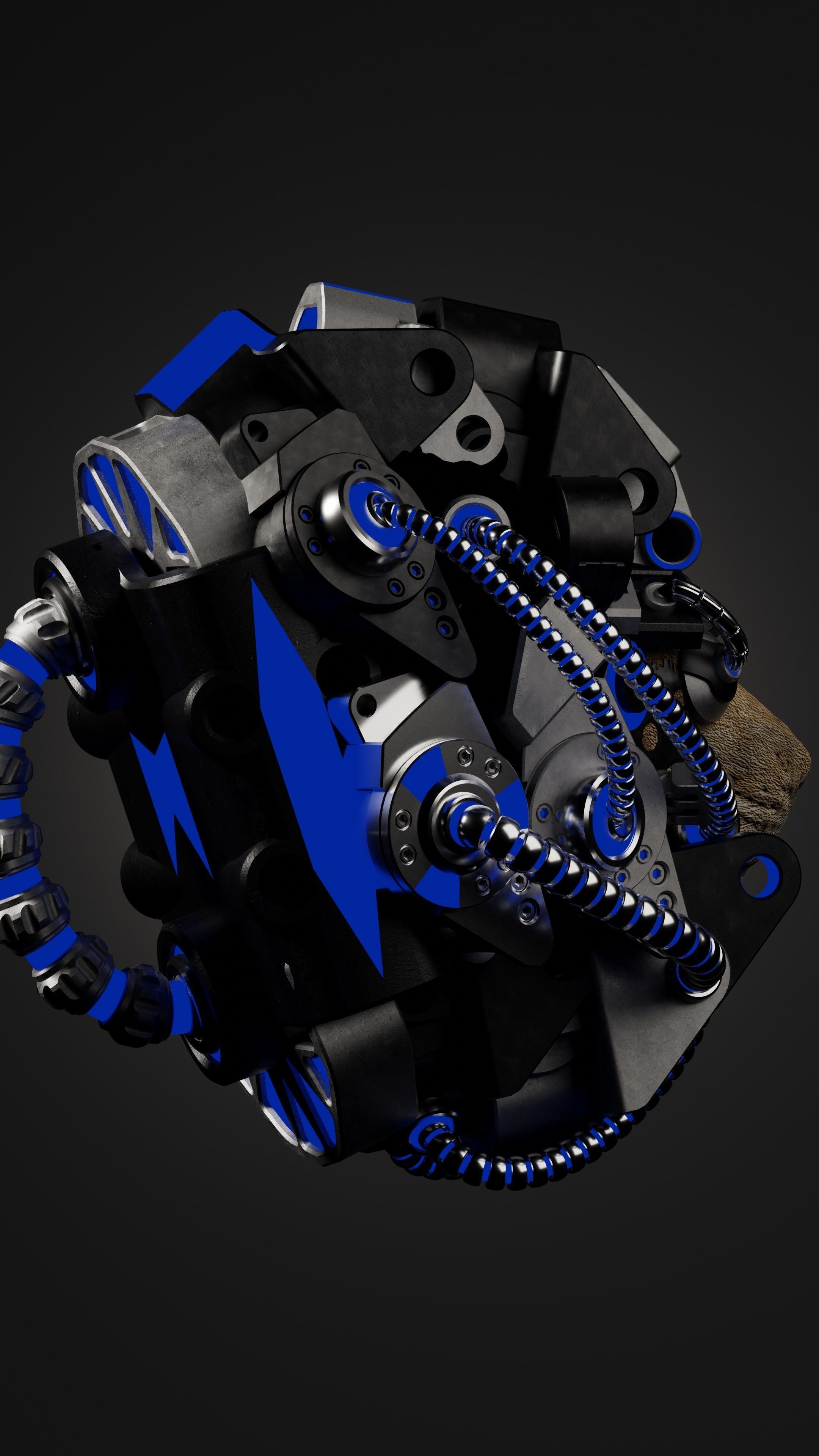 Sci-fi Character Cyborg 004 3D model | CGTrader