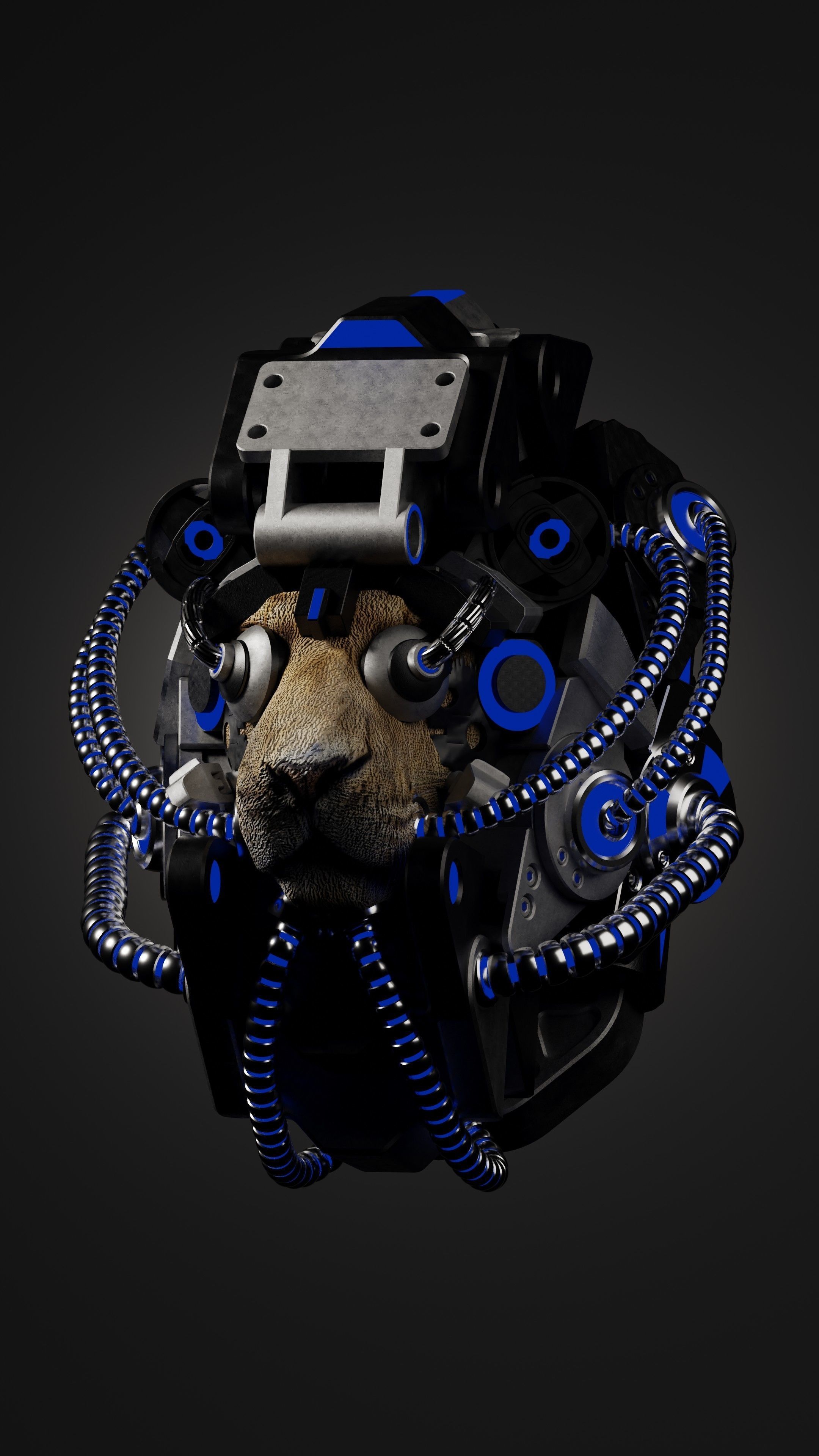 Sci-fi Character Cyborg 004 3D model | CGTrader