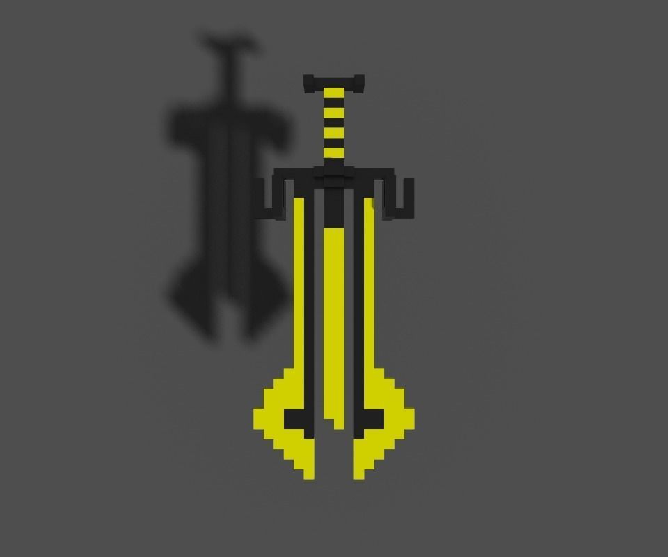 3D model Voxel Guns VR / AR / low-poly | CGTrader