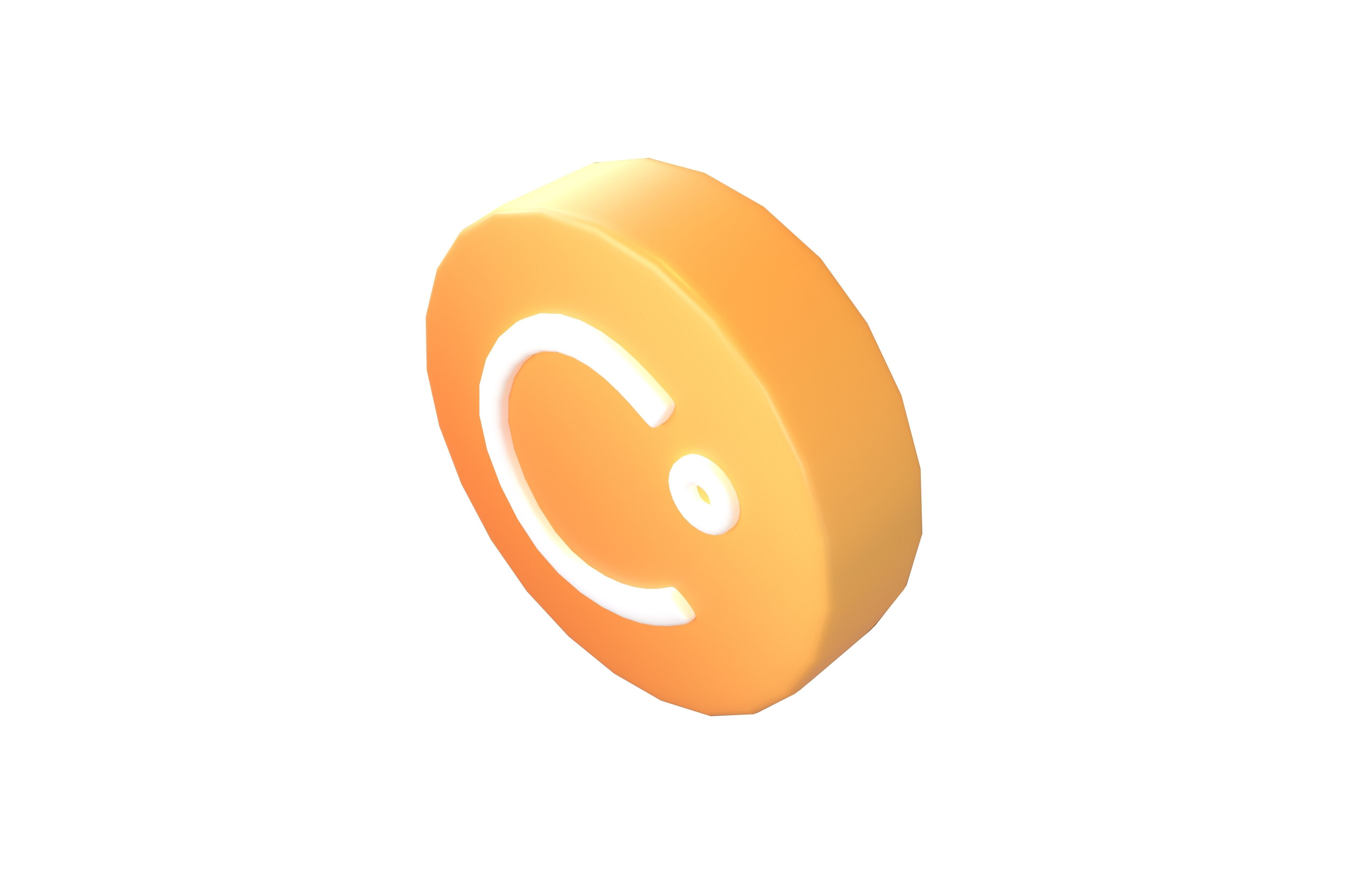 3D model Celsius Coin v1 001 VR / AR / low-poly | CGTrader