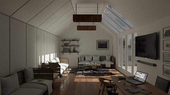 Modern Interior 3D model | CGTrader