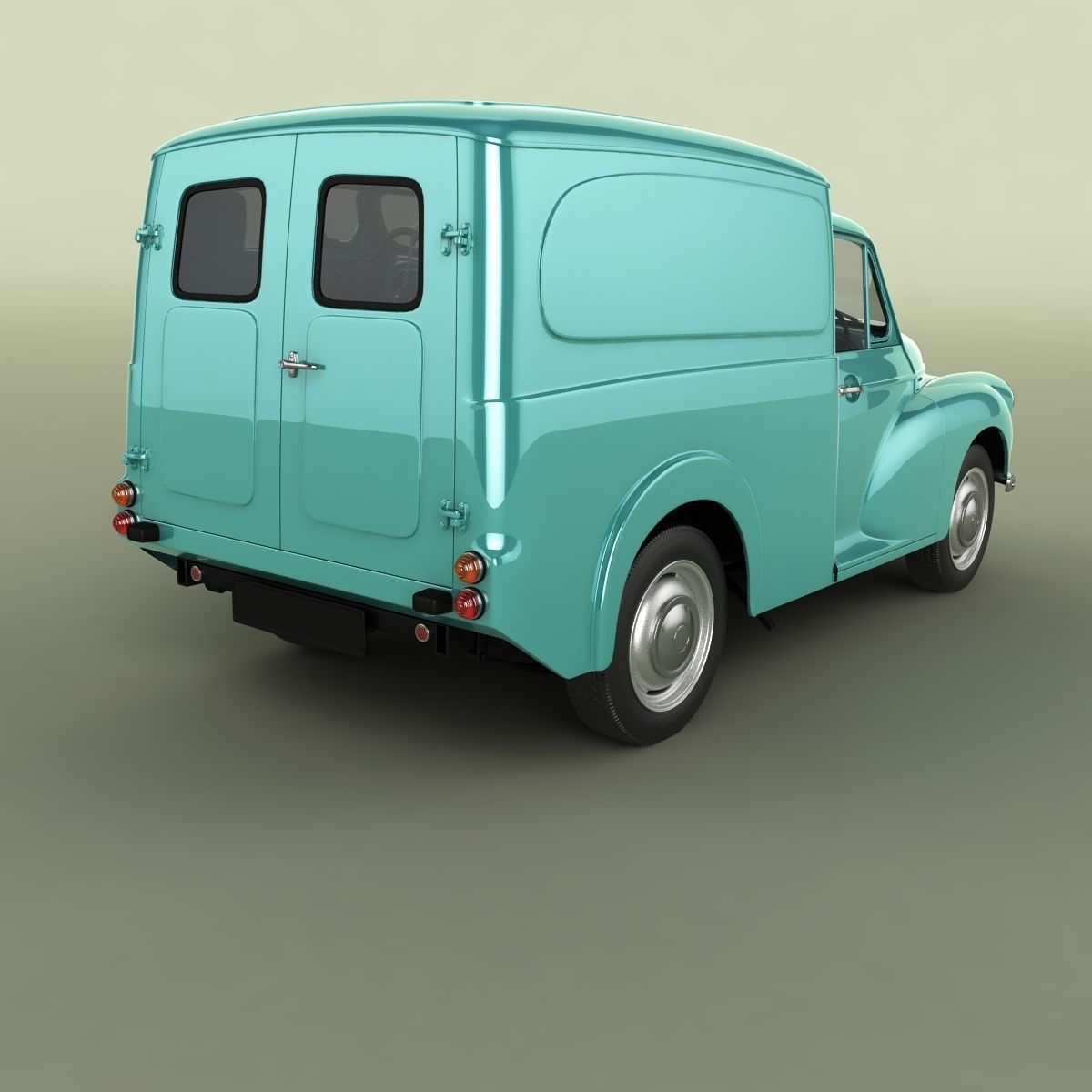 Morris Minor 1000 Van 3D model | CGTrader