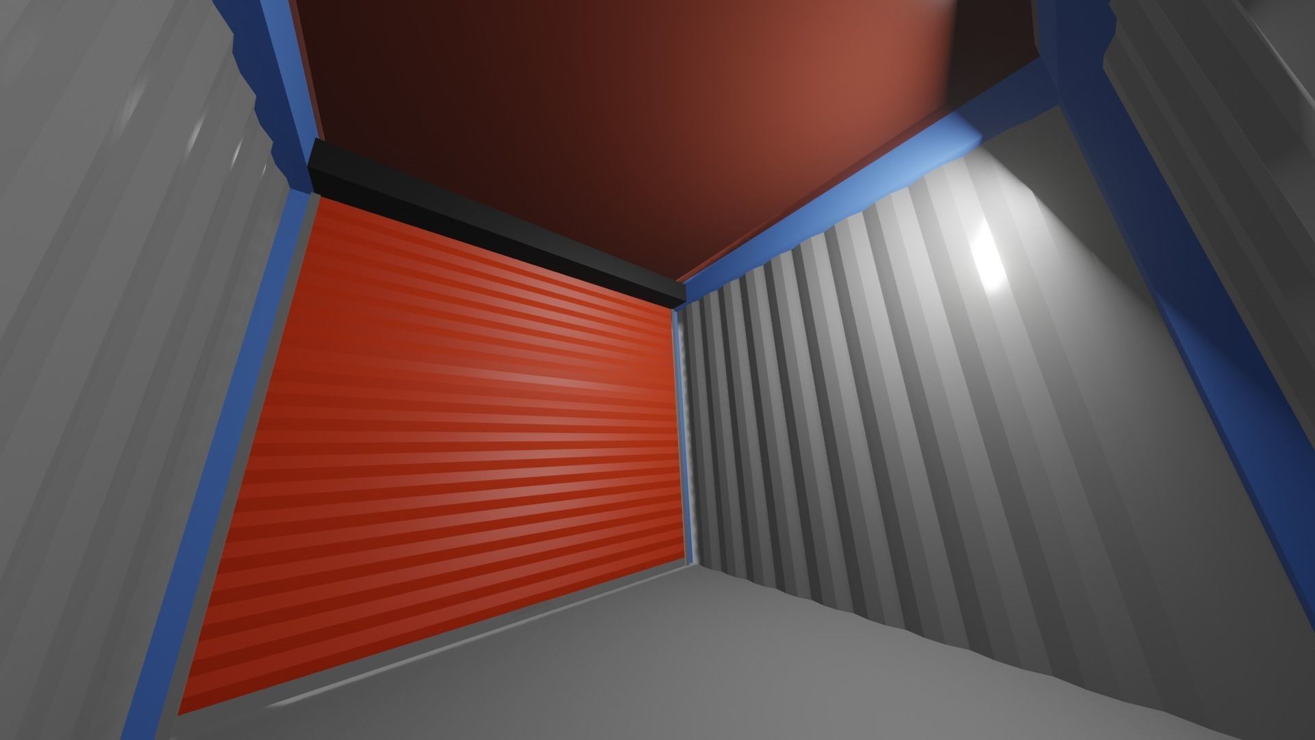 3D model Public Storage 10x10 feet garage VR / AR / low-poly | CGTrader