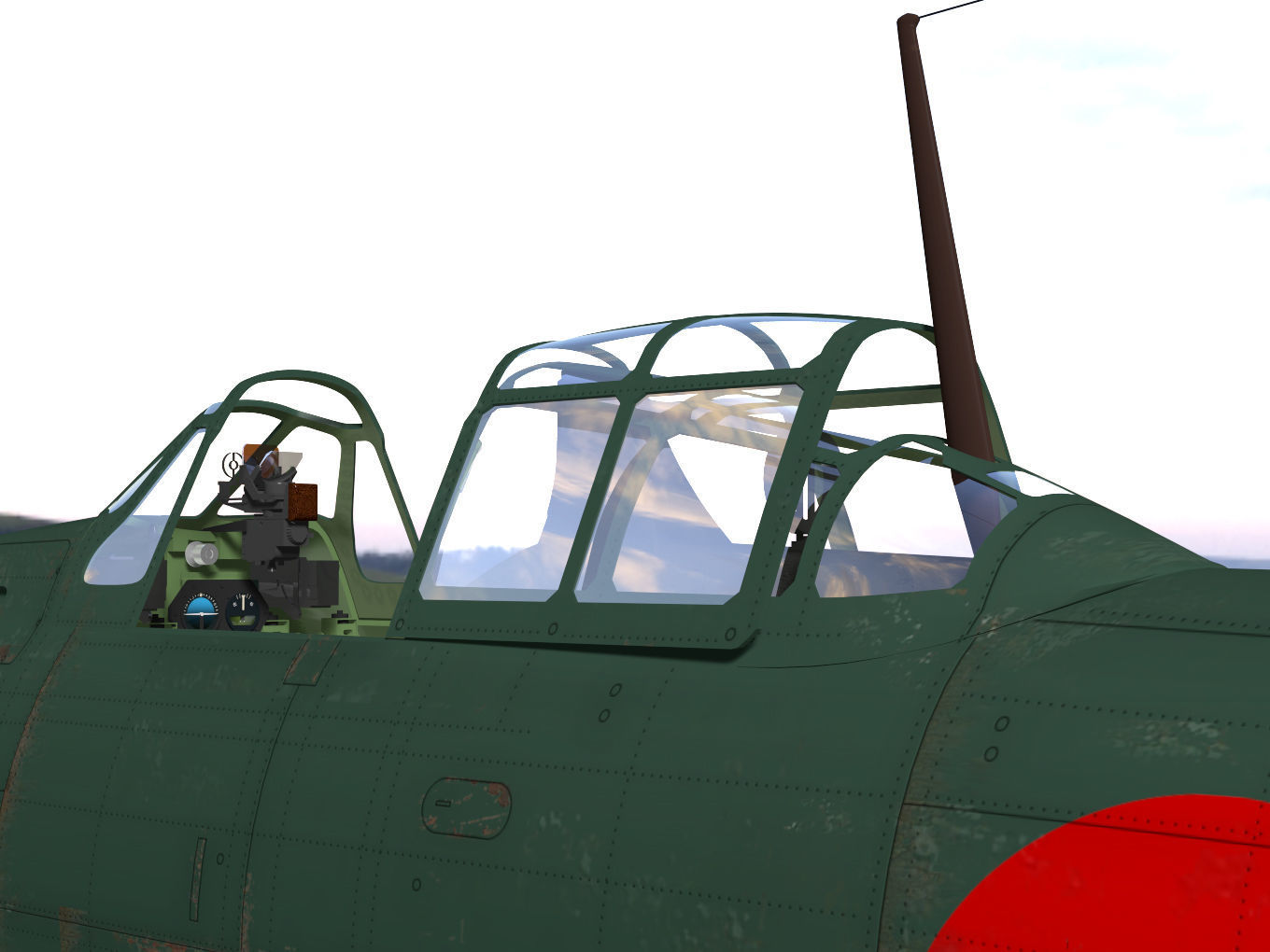 A6M3 Zero fighter Type 22 3D model | CGTrader