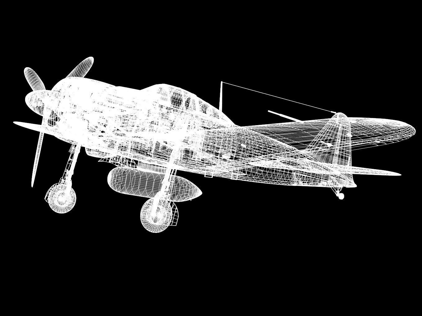 A6M3 Zero fighter Type 22 3D model | CGTrader