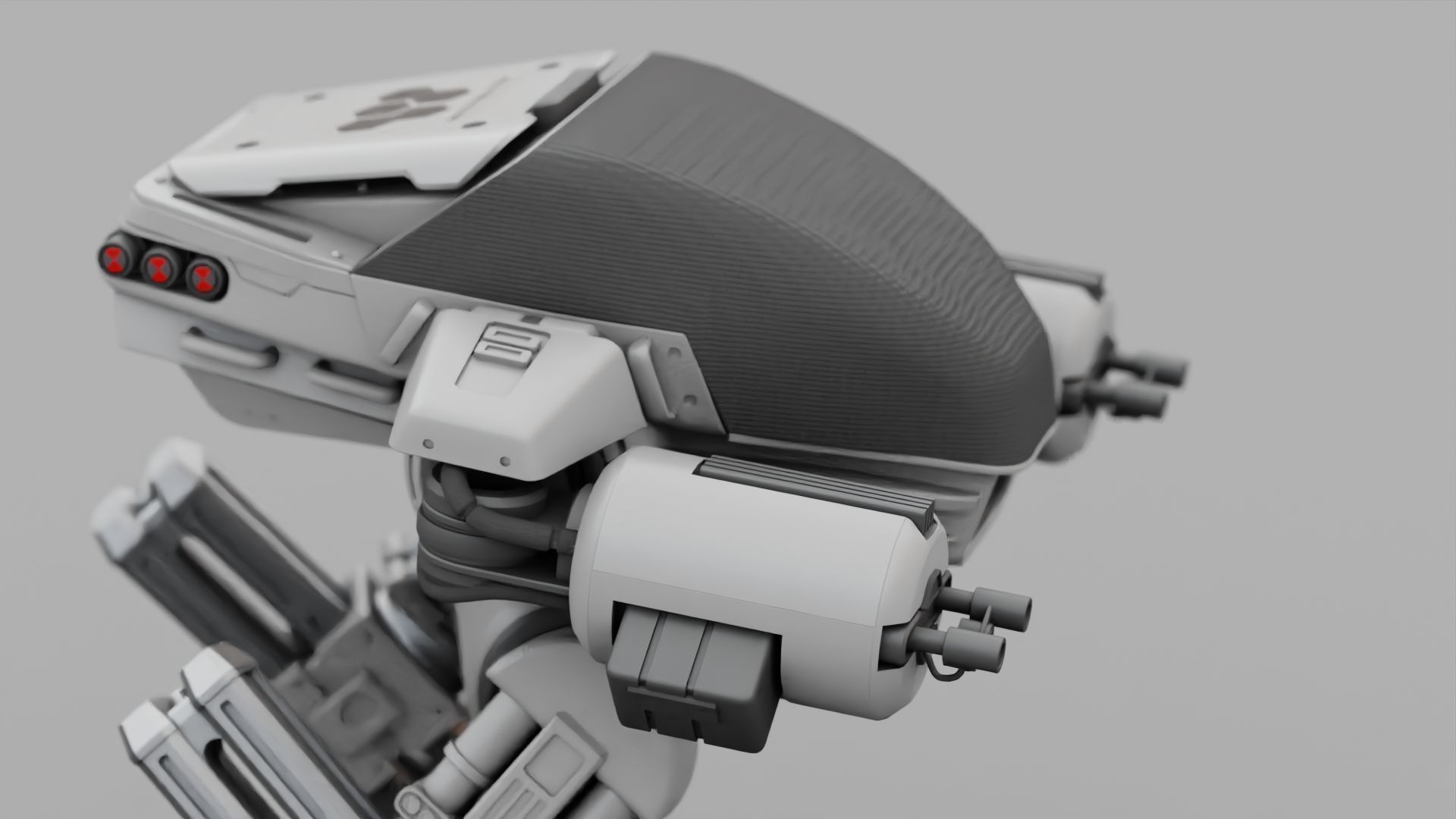 ROBOCOP rigged - animated 3D model animated rigged | CGTrader