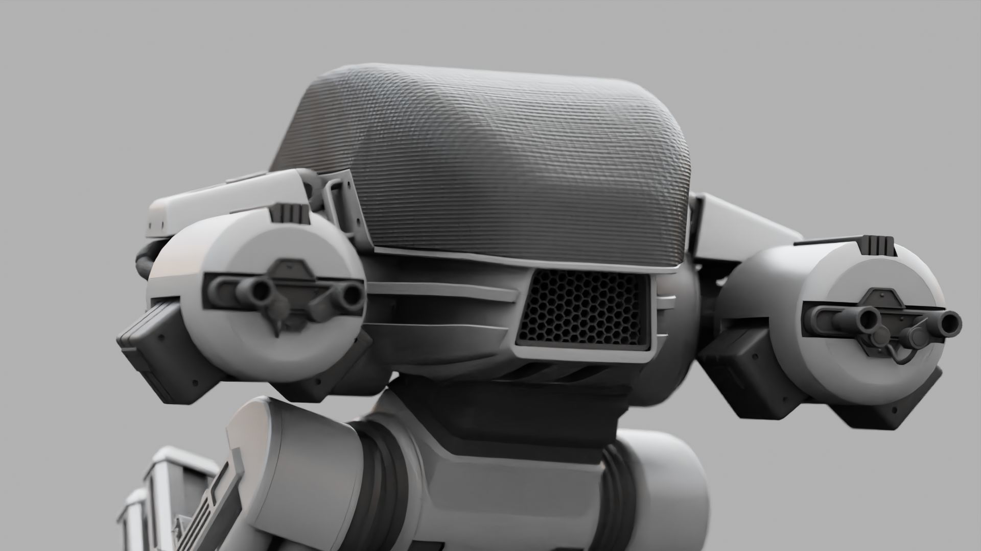 ROBOCOP rigged - animated 3D model animated rigged | CGTrader