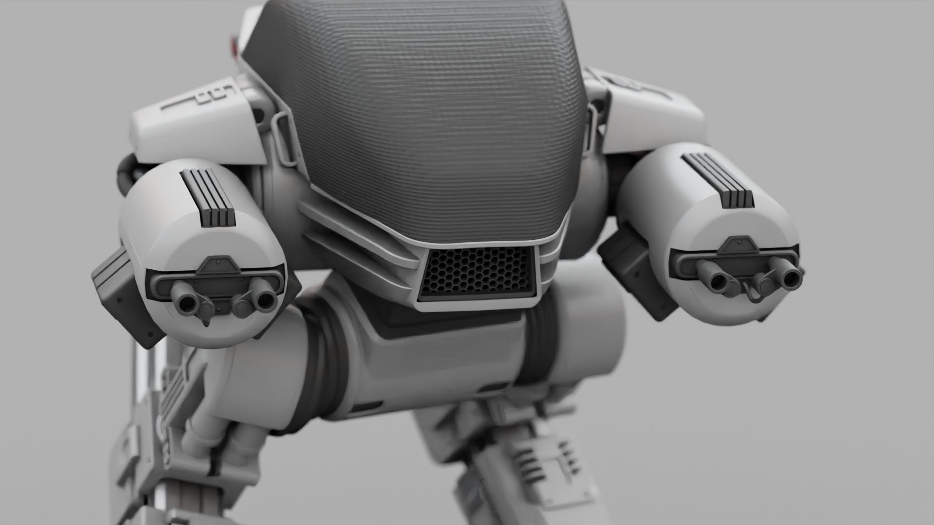 ROBOCOP rigged - animated 3D model animated rigged | CGTrader